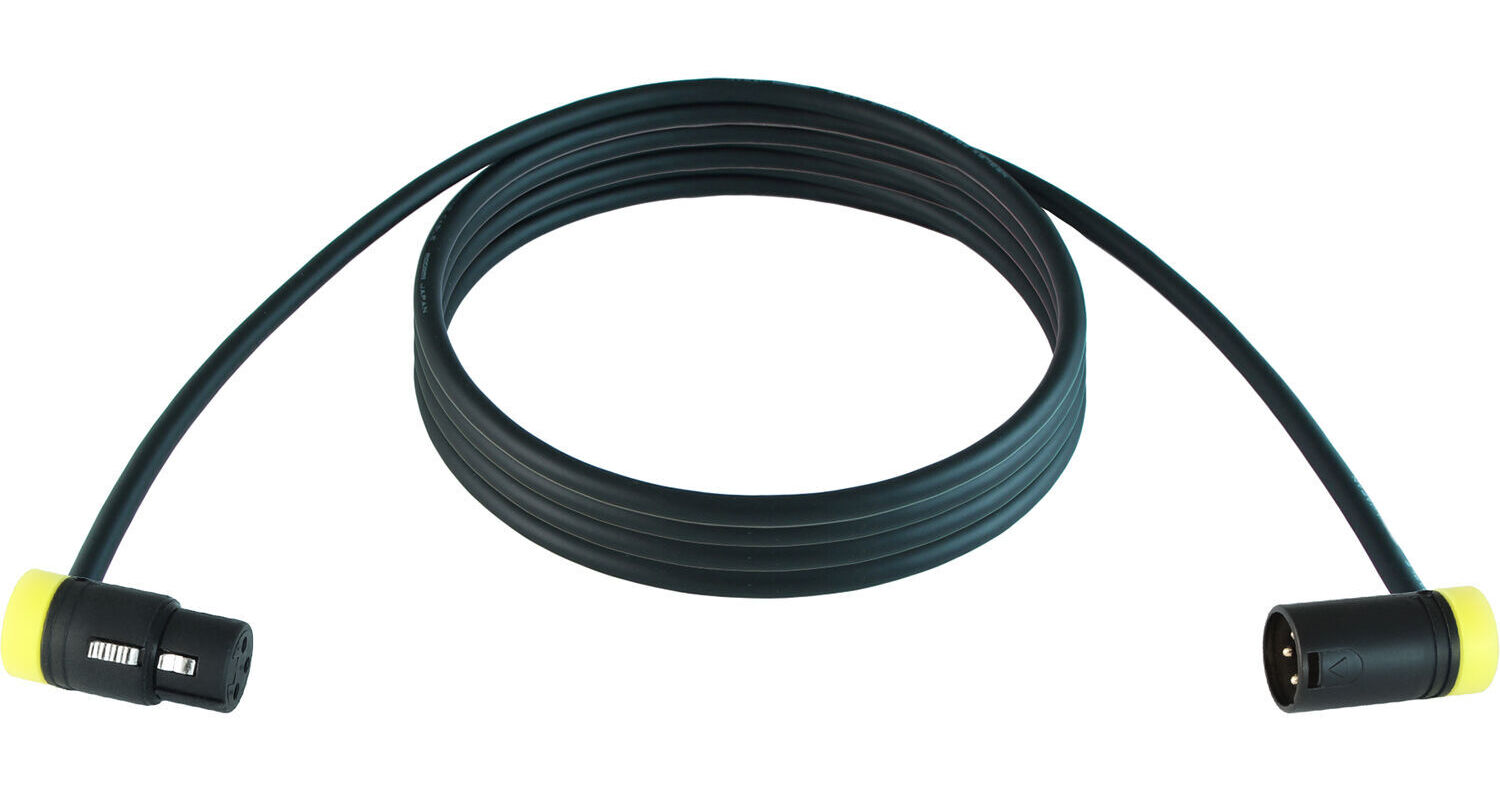 Cable Techniques 25'Low-Profile Right-Angle XLR-3F
