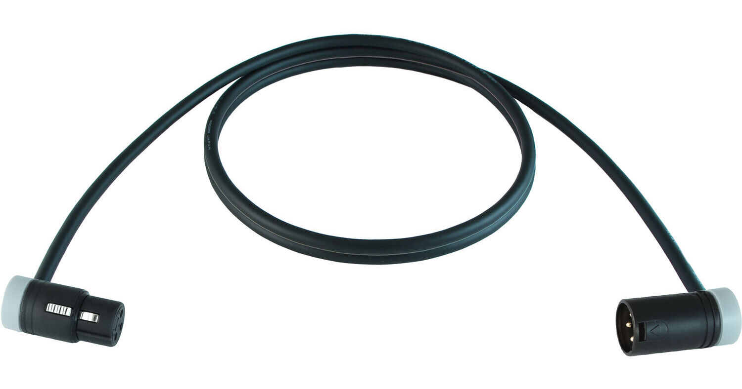 Cable Techniques 6'Low-Profile Right-Angle XLR-3F CT-SSXQ-RR-6A