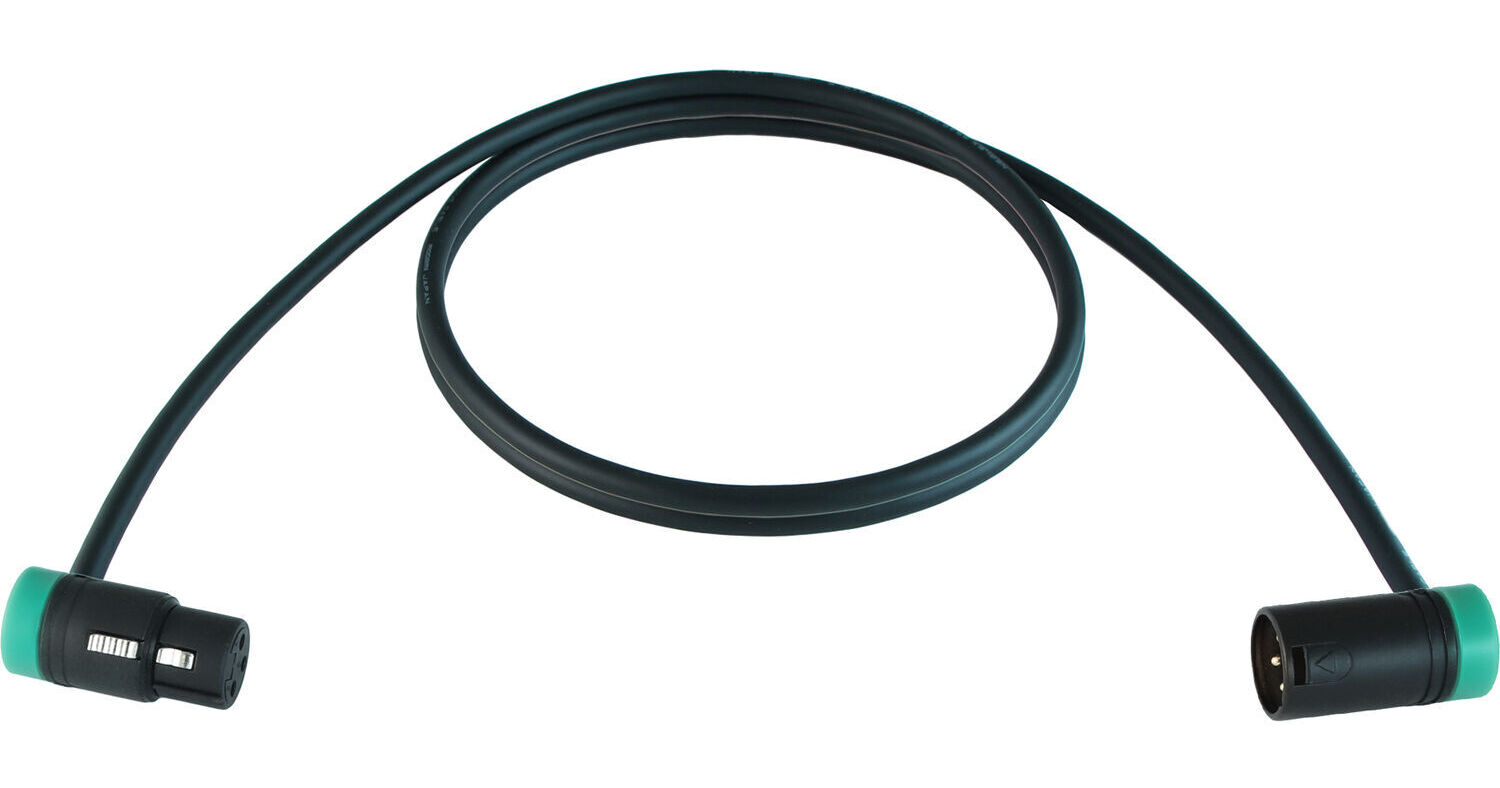 Cable Techniques 6'Low-Profile Right-Angle XLR-3F CT-SSXQ-RR-6G