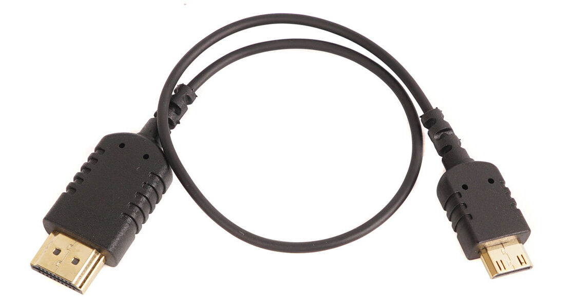 CAME-TV Ultra-Thin Mini-HDMI to HDMI Cable (1') HDMI-AC-1FT B&H