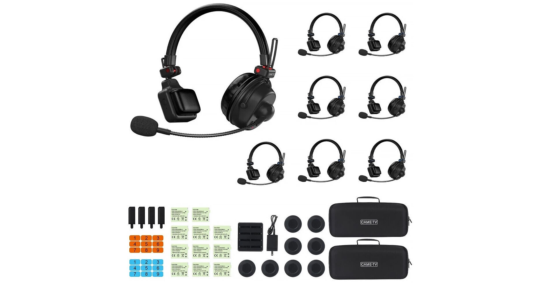 CAME-TV WAERO Pro Wireless Full-Duplex Intercom WAERO-PRO-8US