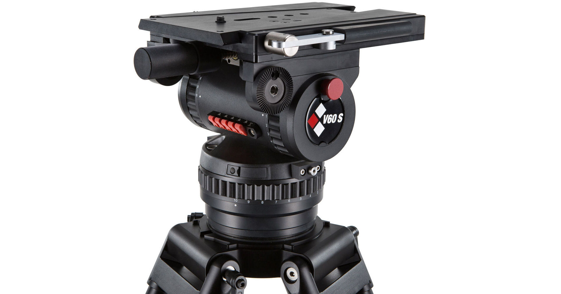 Camgear V60 Studio/OB Fluid Head (Flat Base) CMG-V60STOB-FLHEAD
