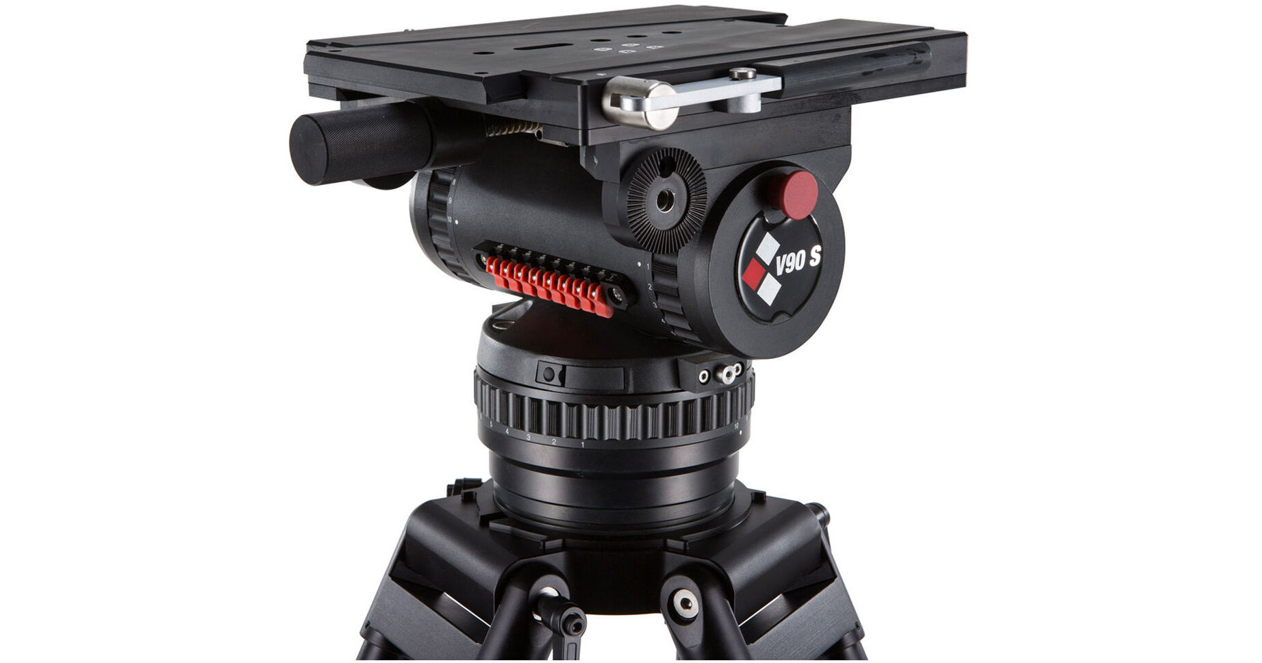 Camgear V90 Studio/OB Fluid Head (Flat Base) CMG-V90STOB-FLHEAD