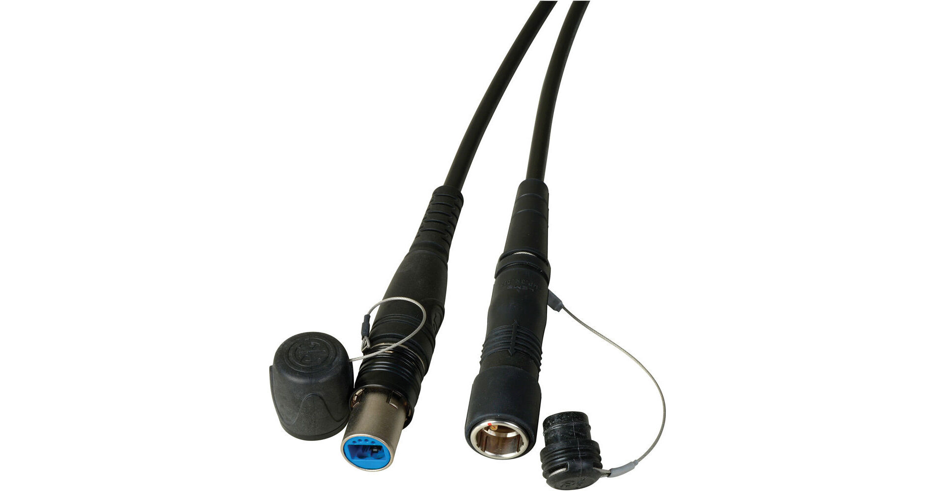 Camplex SMPTE Hybrid opticalCON DUO to PUW LEMO HF-OC2PUW-0100