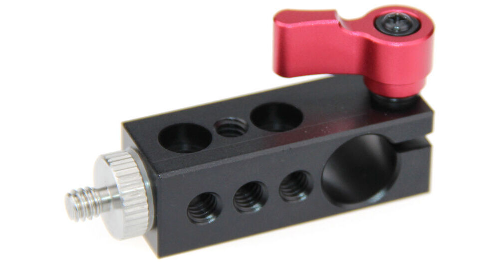 CAMVATE 15mm Rod Clamp with Multiple Threads and 1/4"-20 C1095