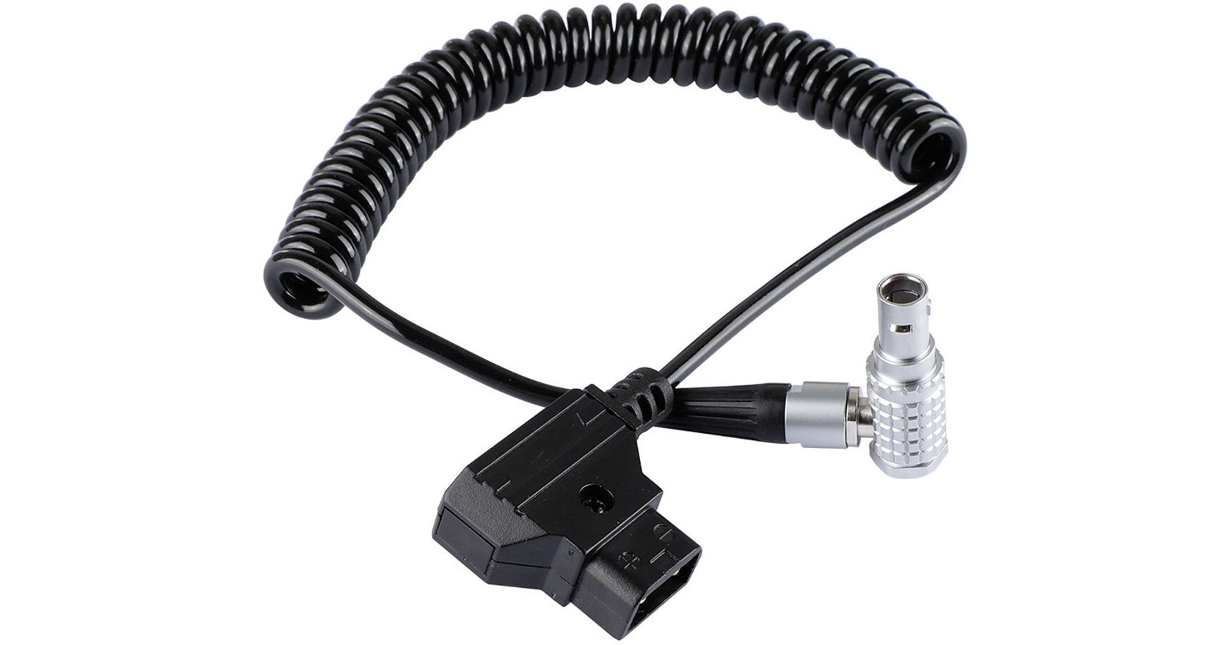 CAMVATE D-Tap to Right Angle 2-Pin LEMO Cable (Coiled) C1983 B&H