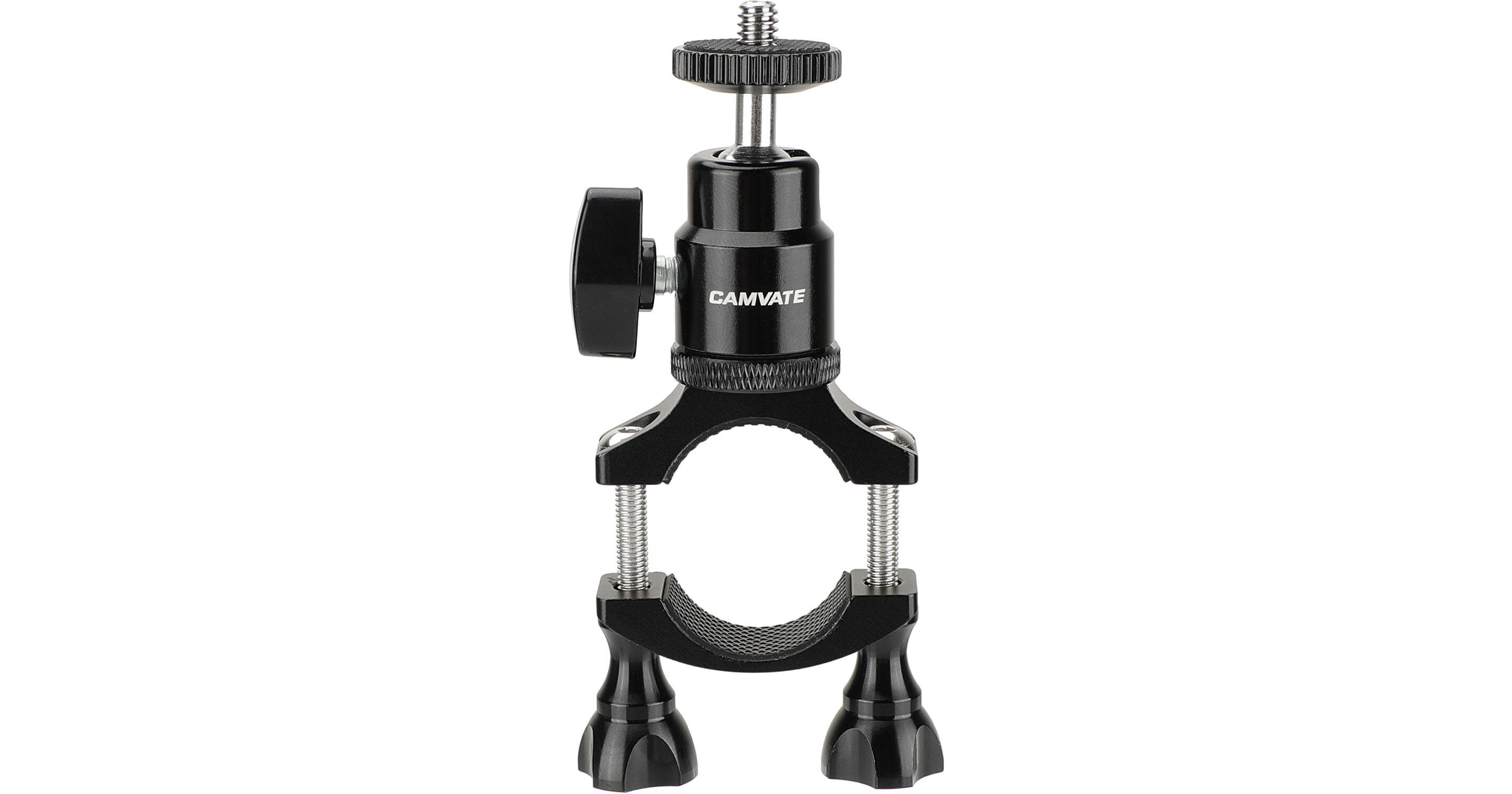 CAMVATE Handlebar Clamp Mount Holder with Adjustable Ball C2847