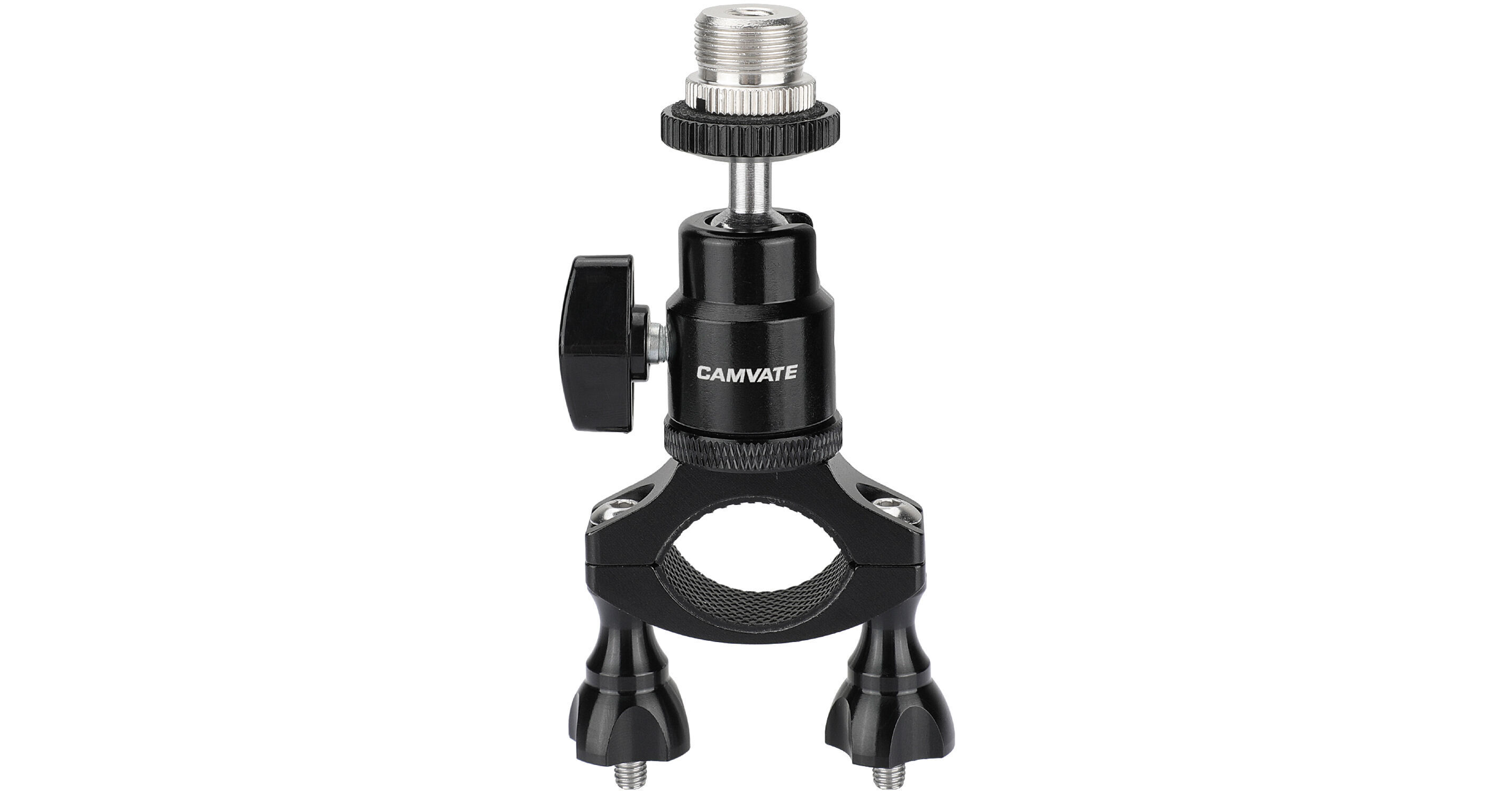 CAMVATE Rod Clamp Mount Holder with Adjustable Ball Head & C2856