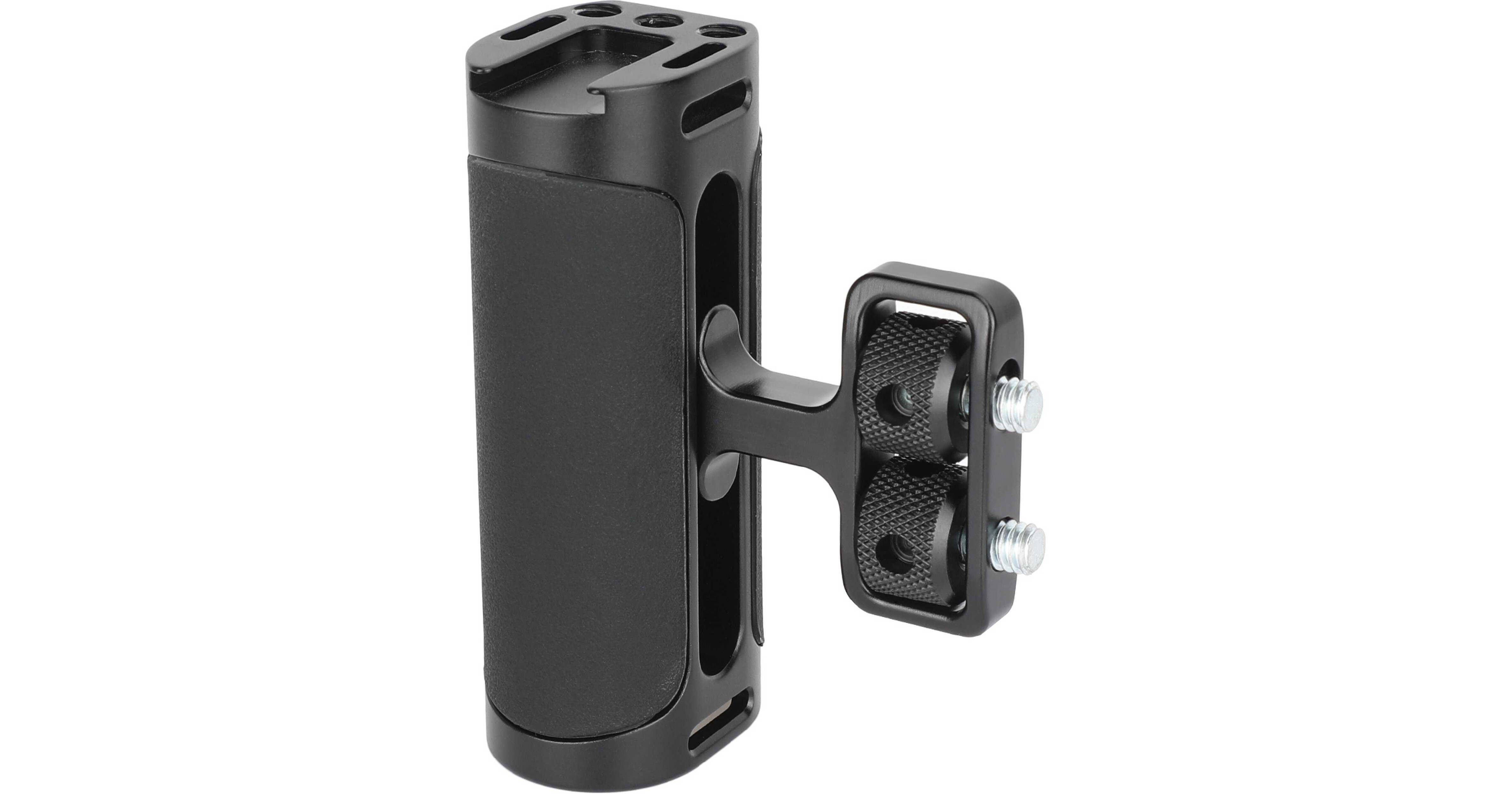 CAMVATE Side Handle with Dual 1/4"-20 Screw Mount (Black) C3559