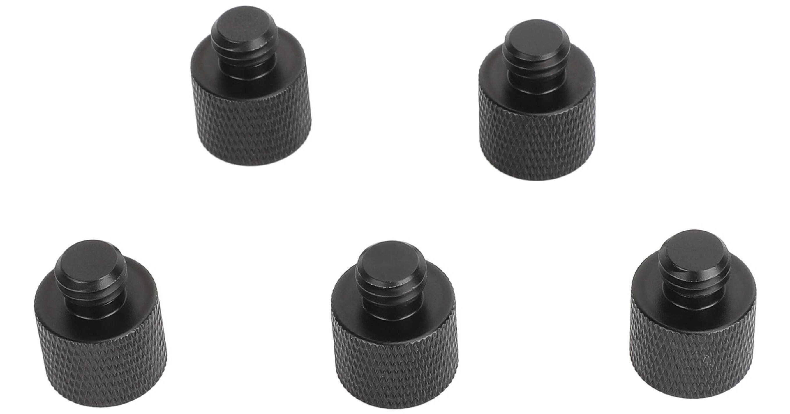 CAMVATE 3/8"-16 Female to Male Screw Extension (5-Pack) C3575