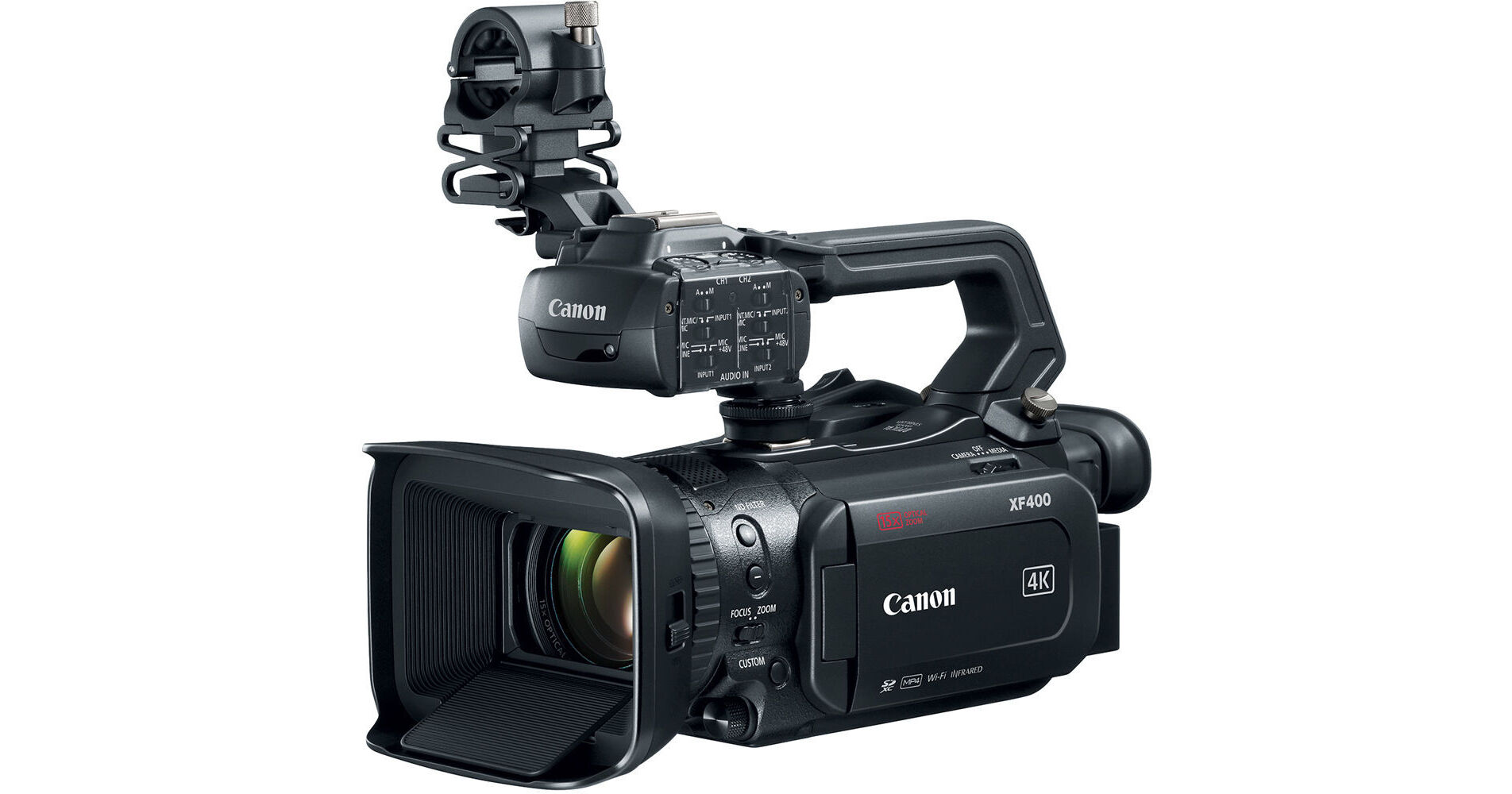 Used Canon XF400 UHD 4K60 Camcorder with Dual-Pixel 2213C002 B&H