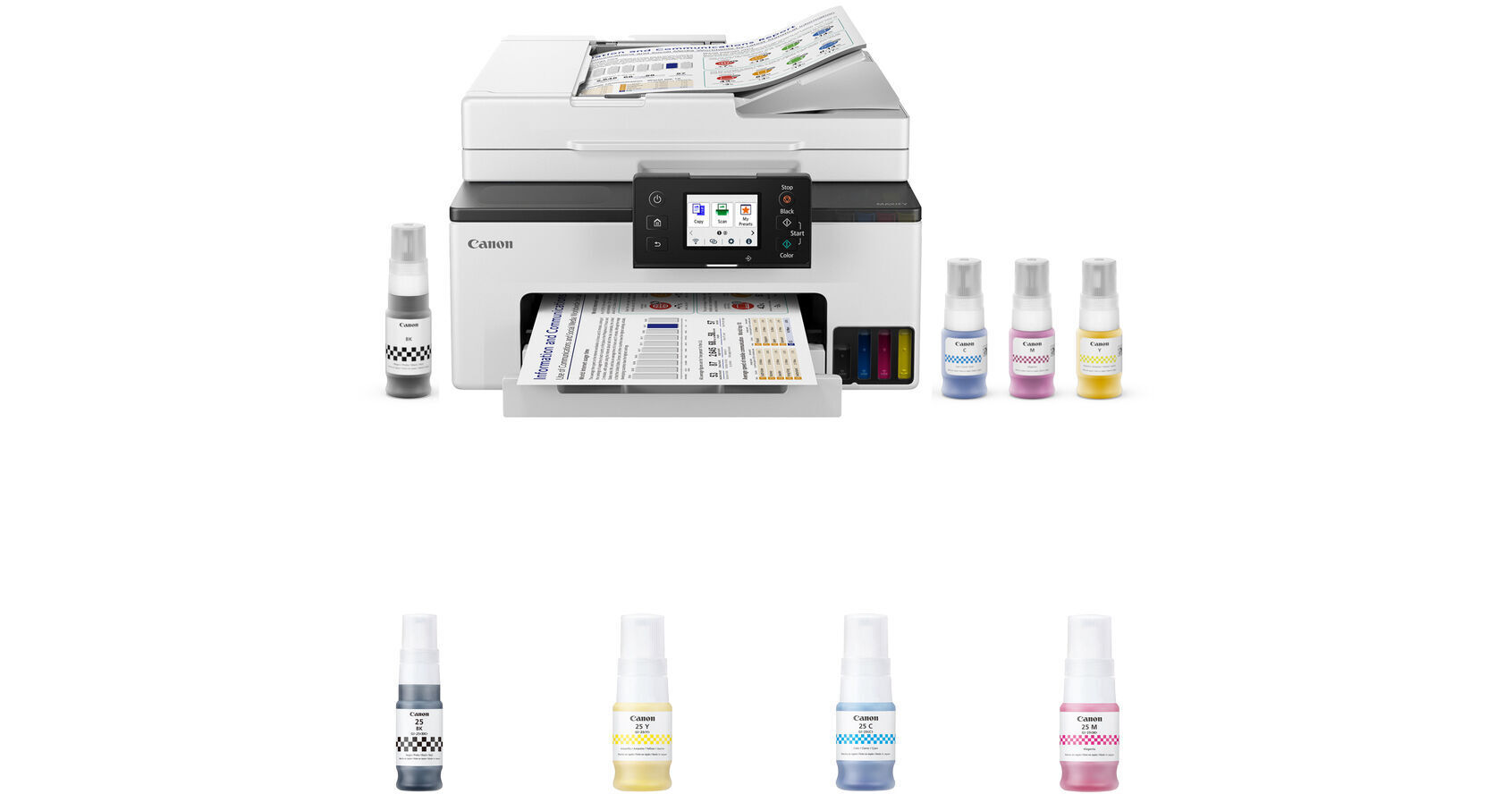 Canon MAXIFY GX2020 Wireless MegaTank All-In-One Color Printer
