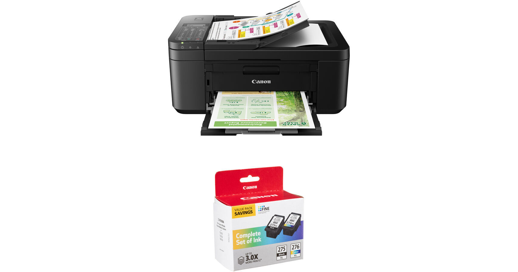 Canon PIXMA TR4720 Wireless All-in-One Printer (Black) with