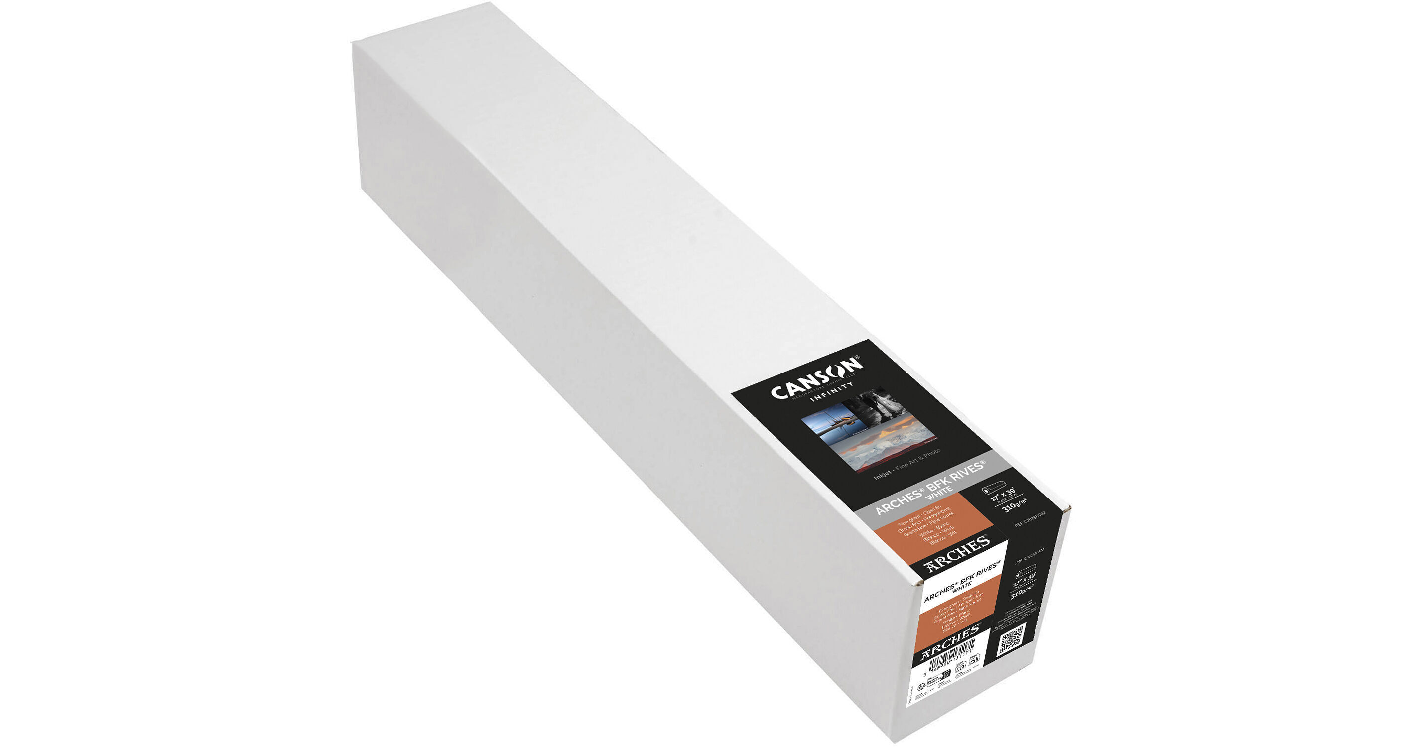 Canson Infinity ARCHES BFK RIVES Pure White Paper C762511039 B&H