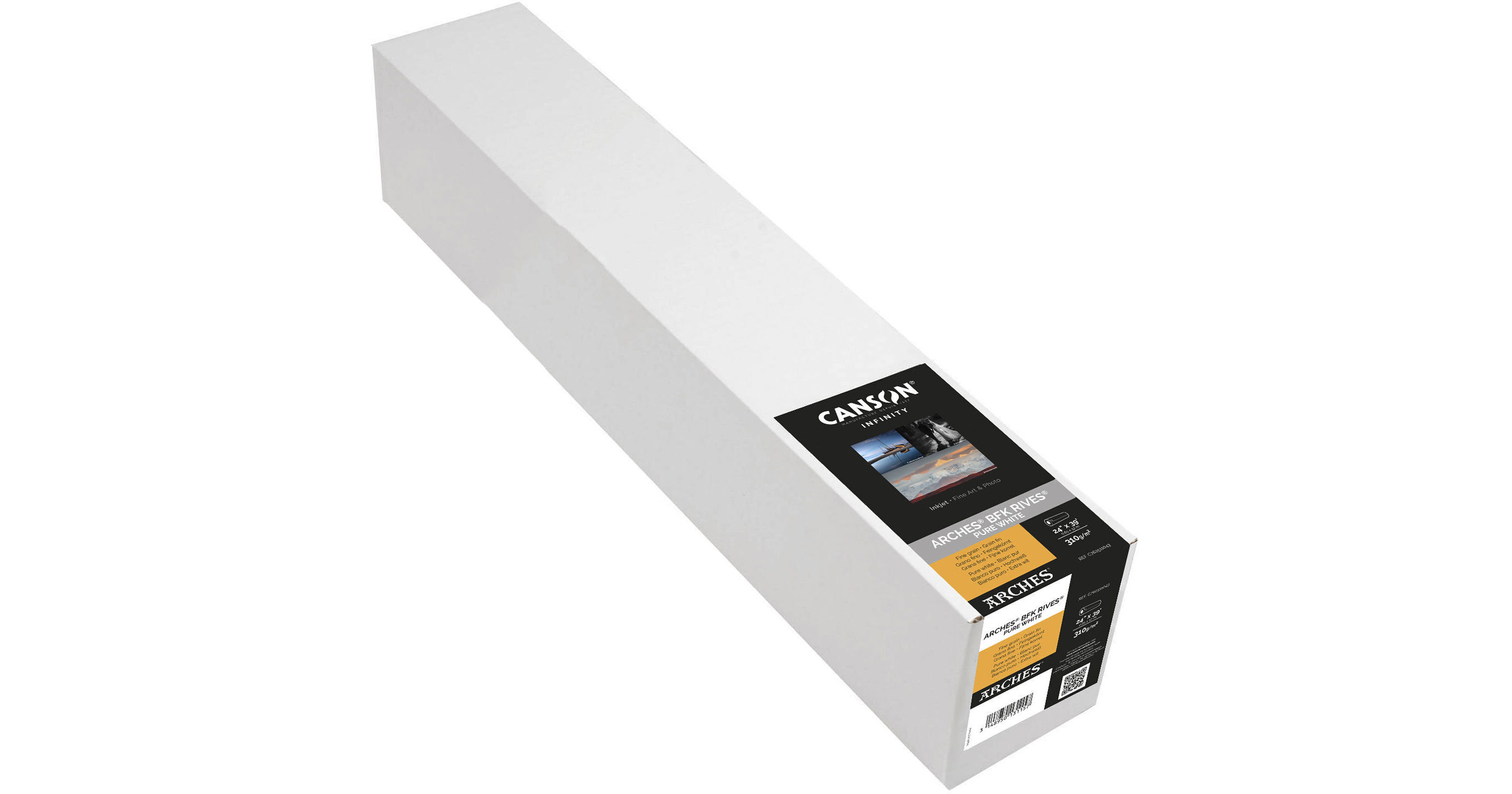 Canson Infinity ARCHES BFK RIVES Pure White Paper C762511043 B&H