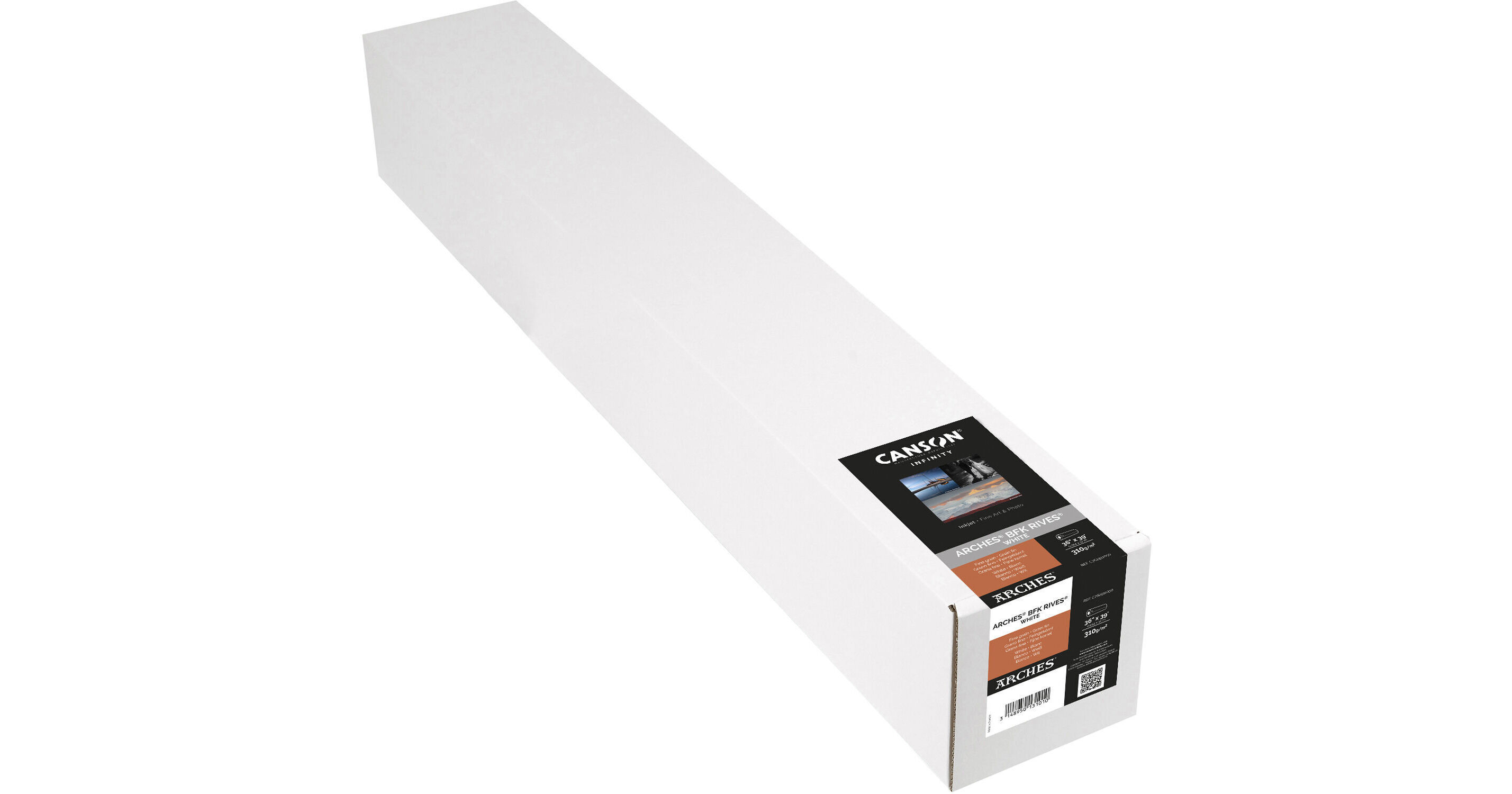 Canson Infinity ARCHES BFK RIVES Pure White Paper C762511047 B&H