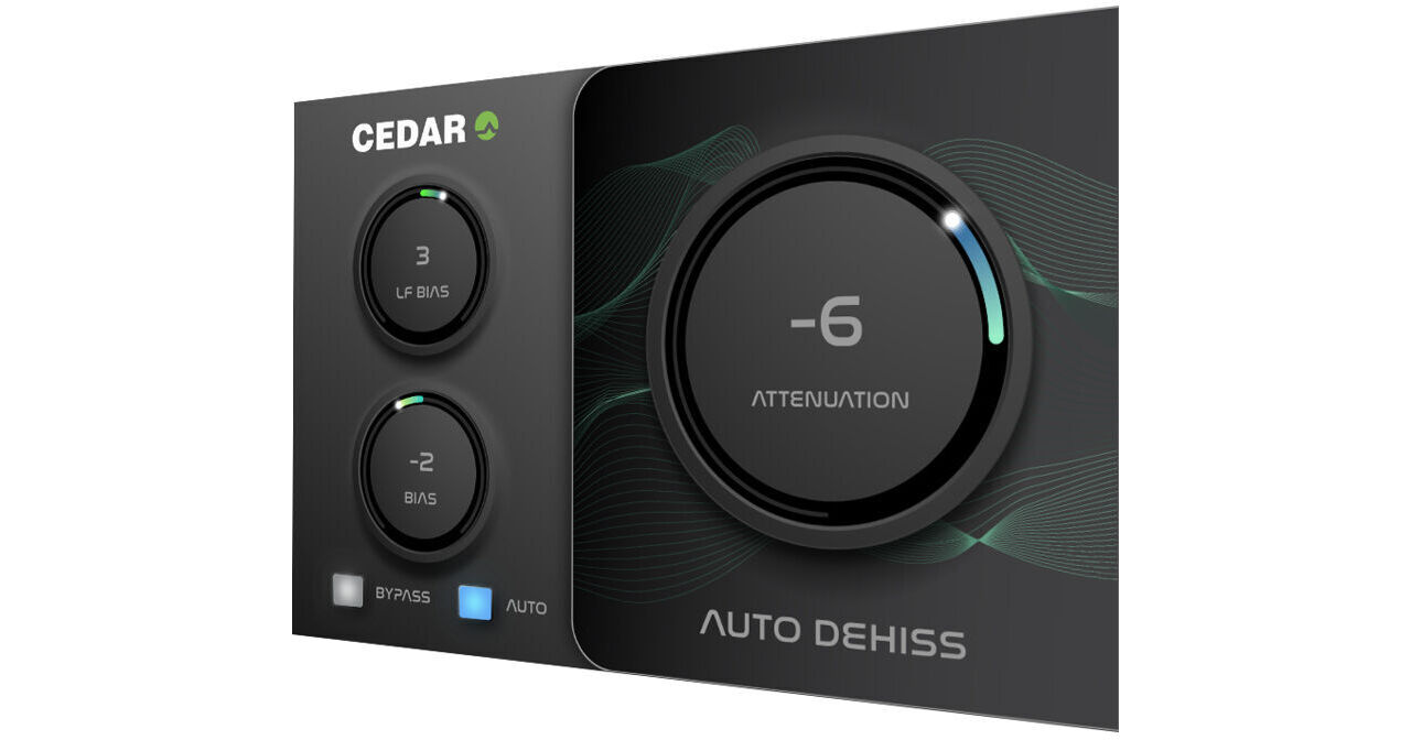 CEDAR Audio Auto-Dehisser Audio Plug-In I-ADH B&H Photo Video