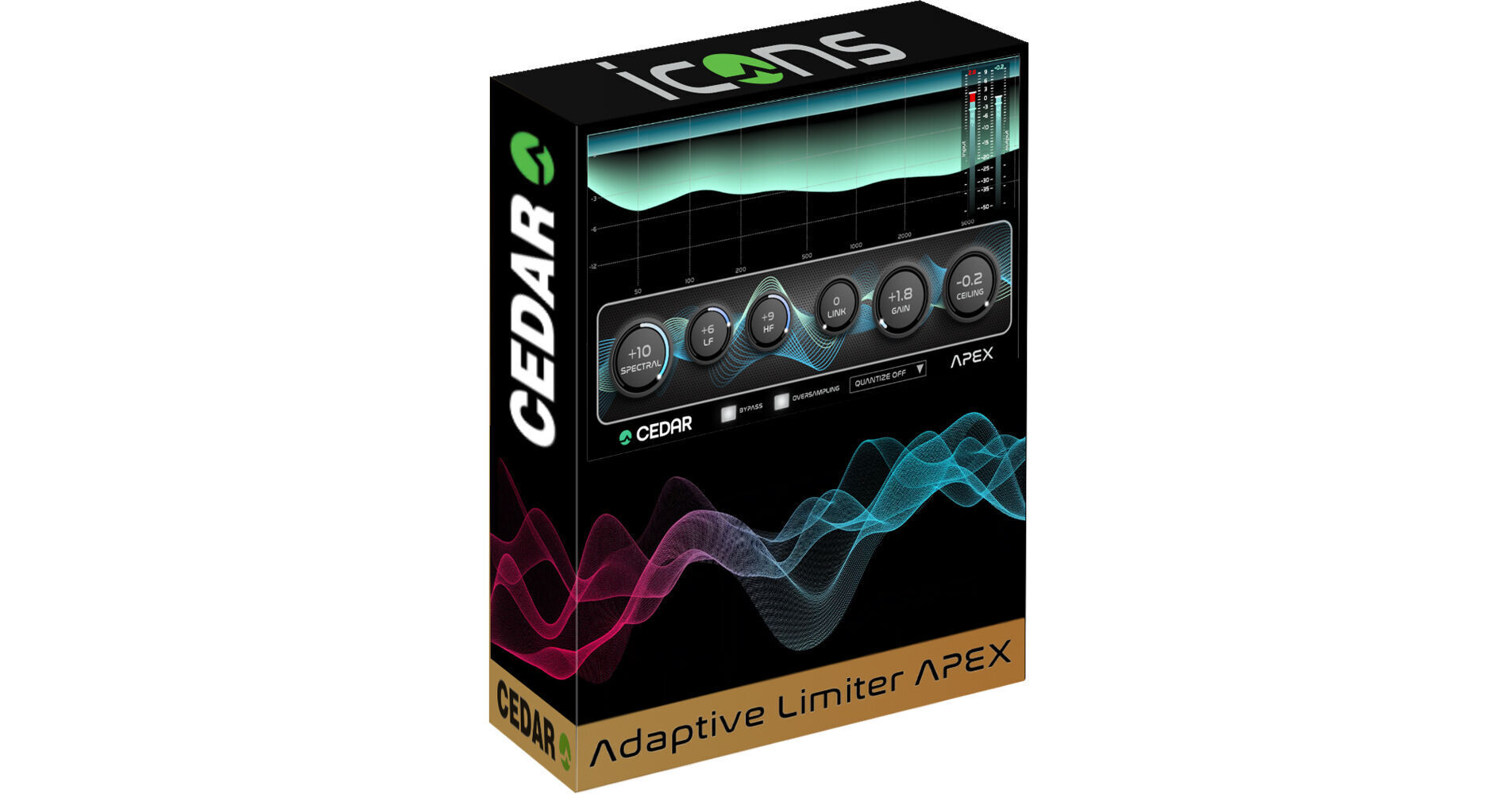 CEDAR Audio APEX Adaptive Limiter Plug-In I-APX B&H Photo Video