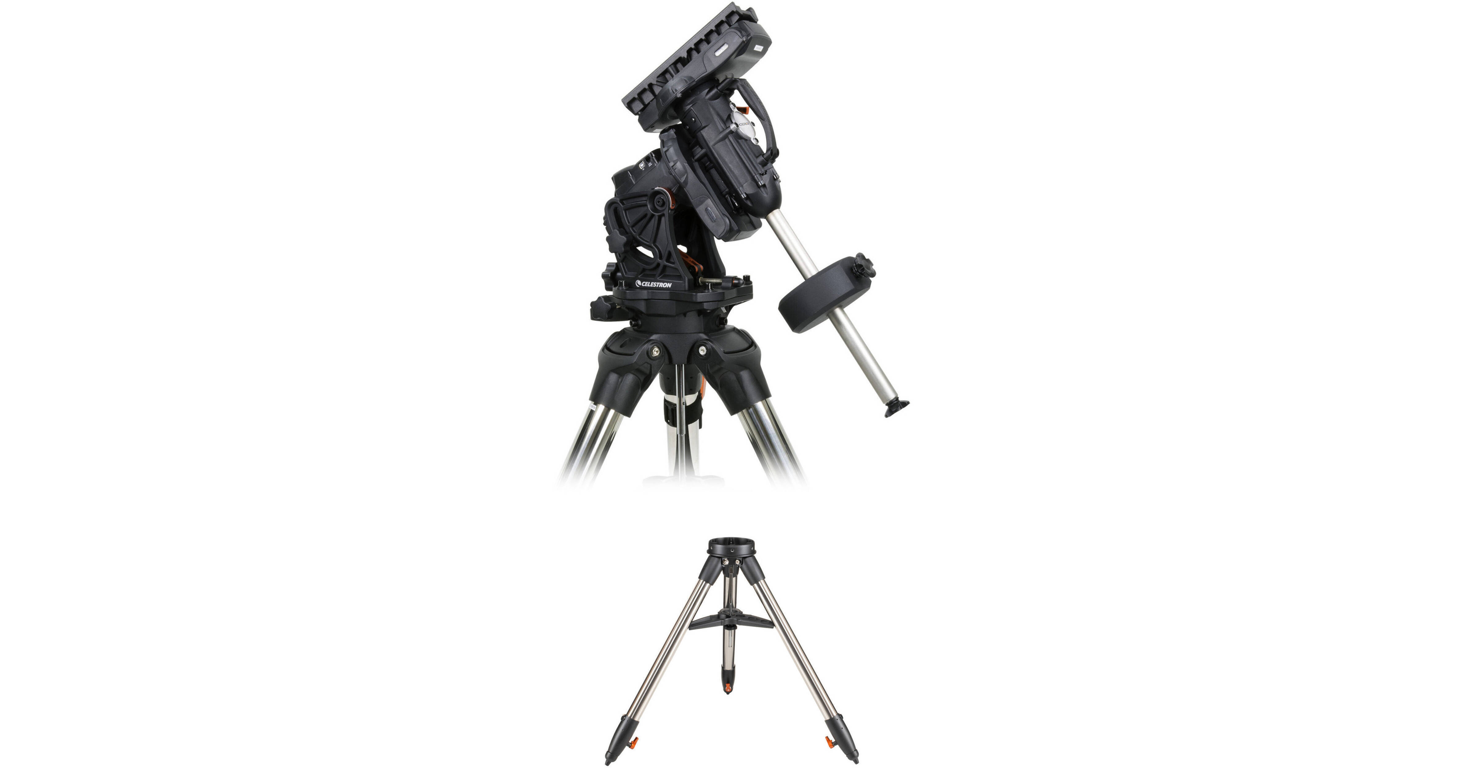 Celestron CGX GoTo EQ Telescope Mount with Tripod 91530 B&H