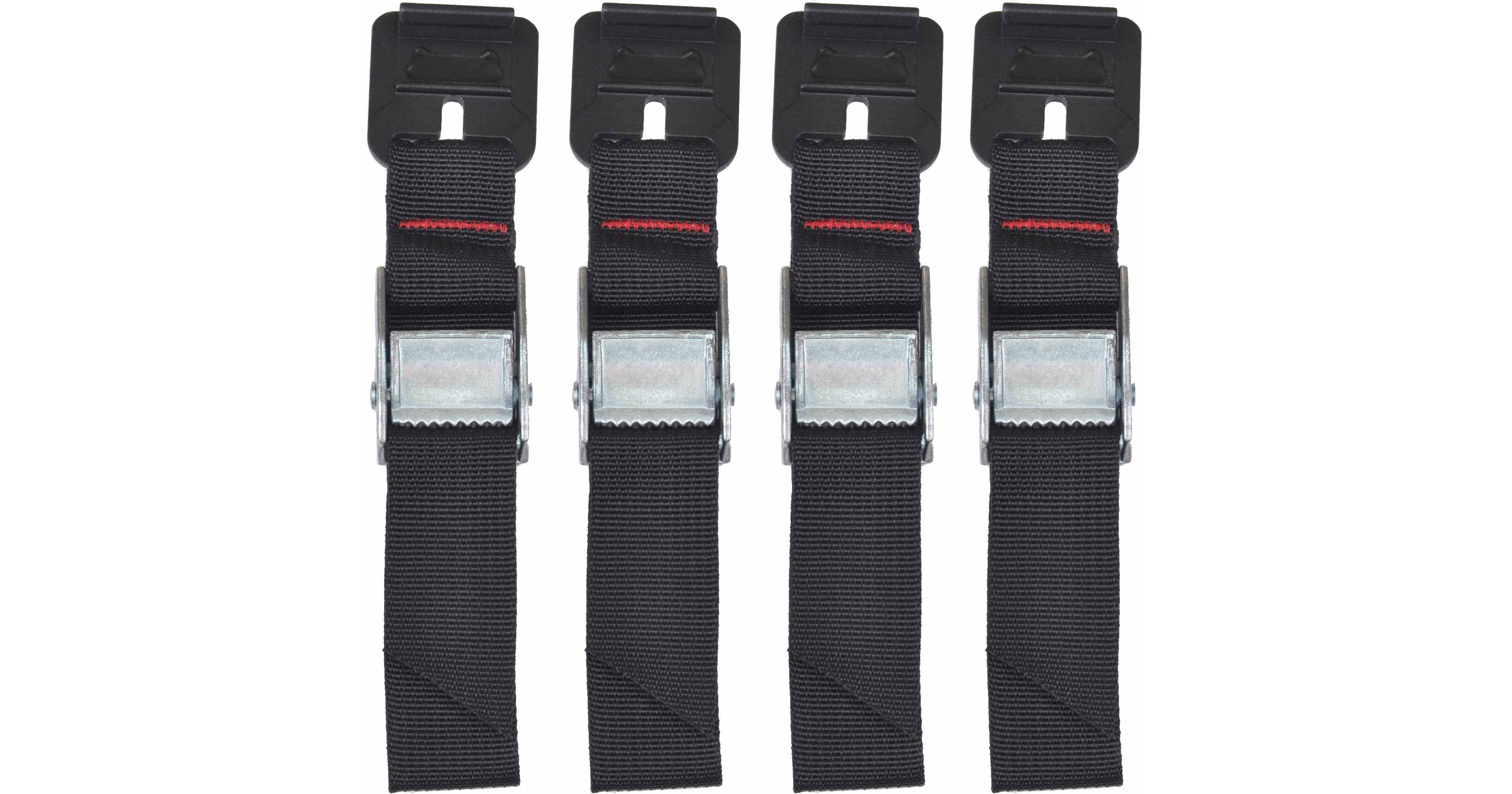 CGE Tools SetStrap Block Battery Strap (Black, 4-Pack) SS-BBX4B