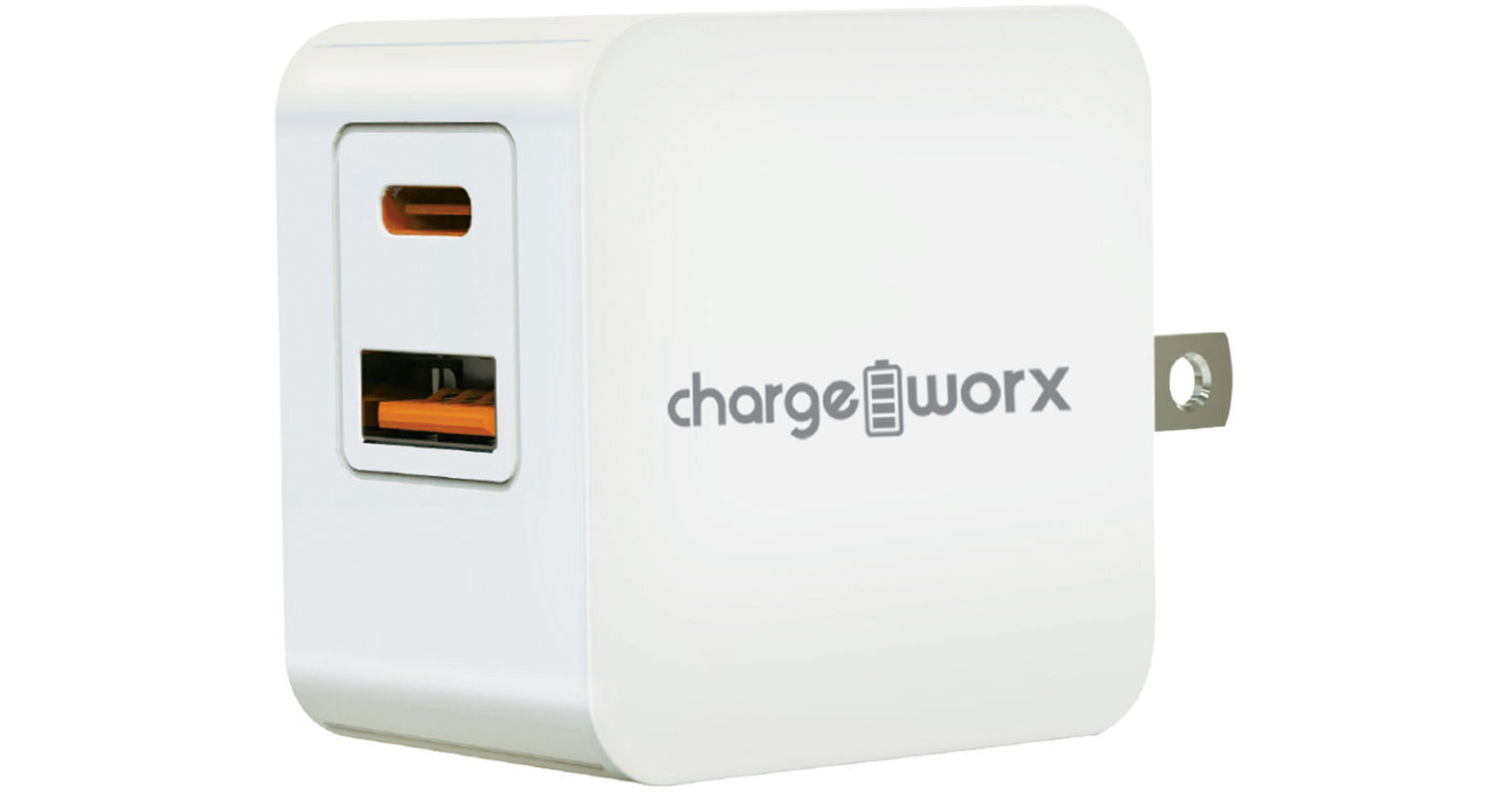 ChargeWorx USB-C and USB-A Wall Charger (White) CHA-CX3099WH B&H