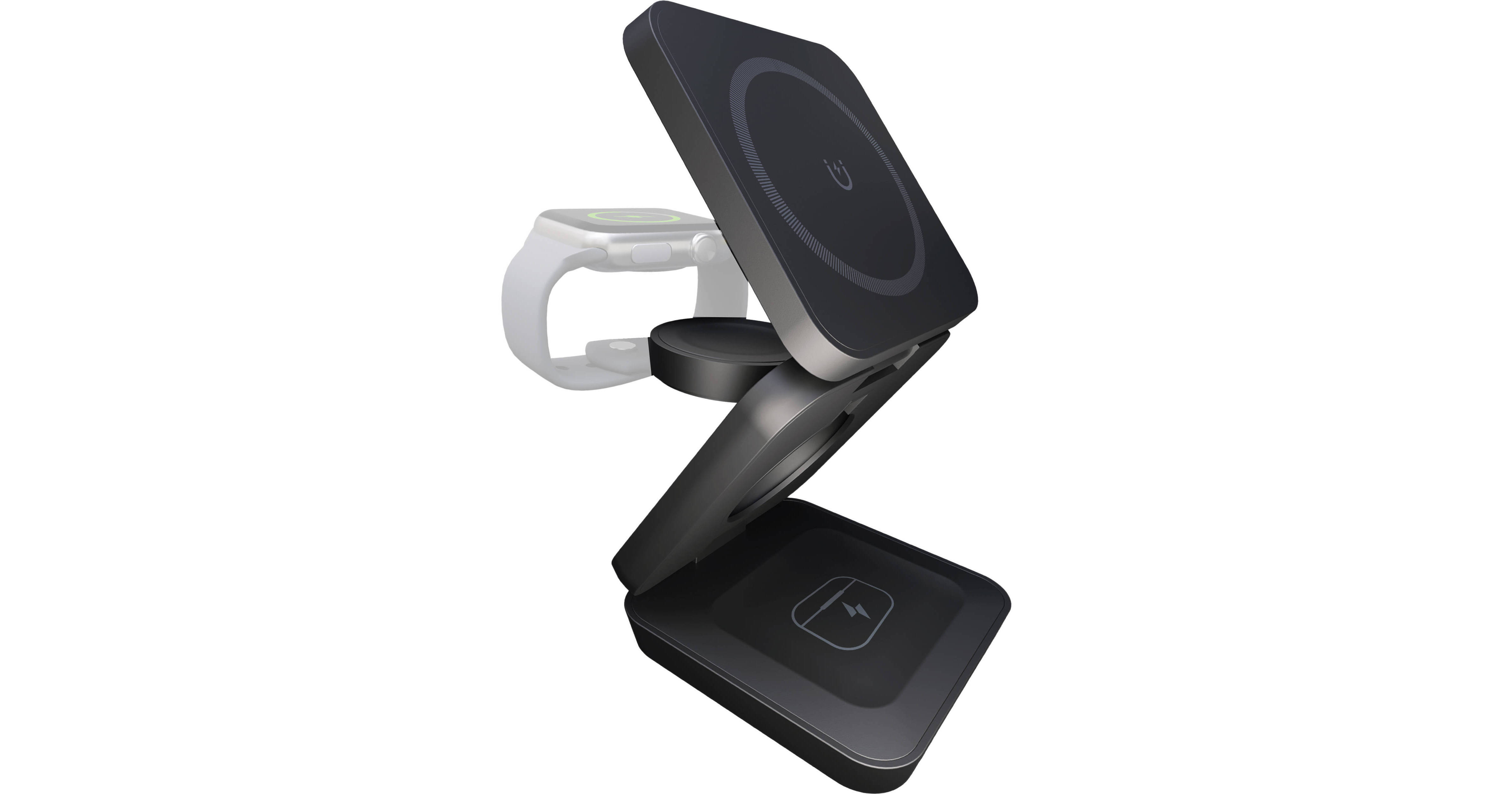 ChargeWorx 3-in-1 Collapsible Wireless Charging Desk