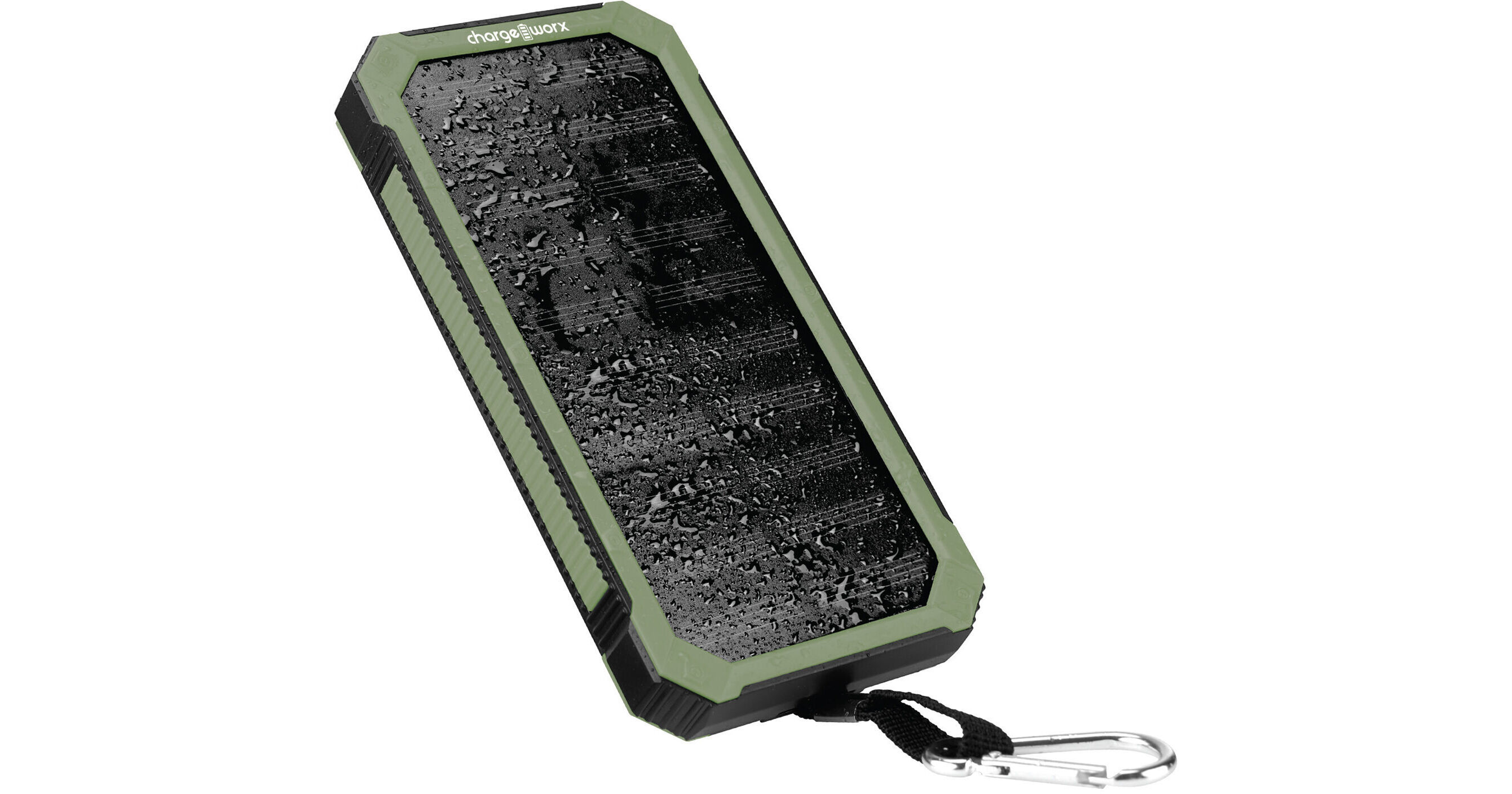 ChargeWorx Solar Weatherproof Power Bank CHA-CX6570GN B&H Photo
