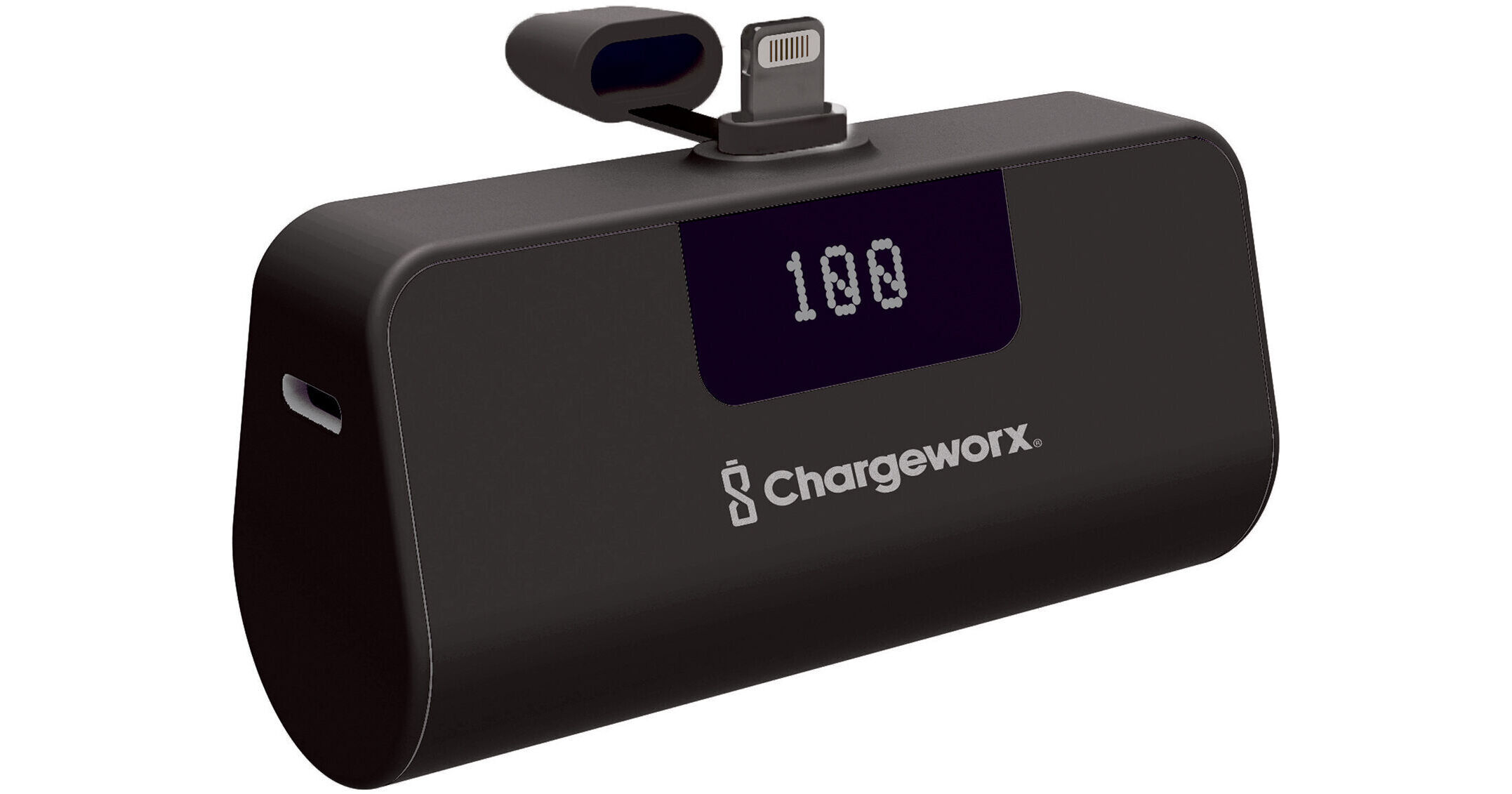 ChargeWorx Lightning Mini Capsule Power Bank CHA-CX6895BK B&H