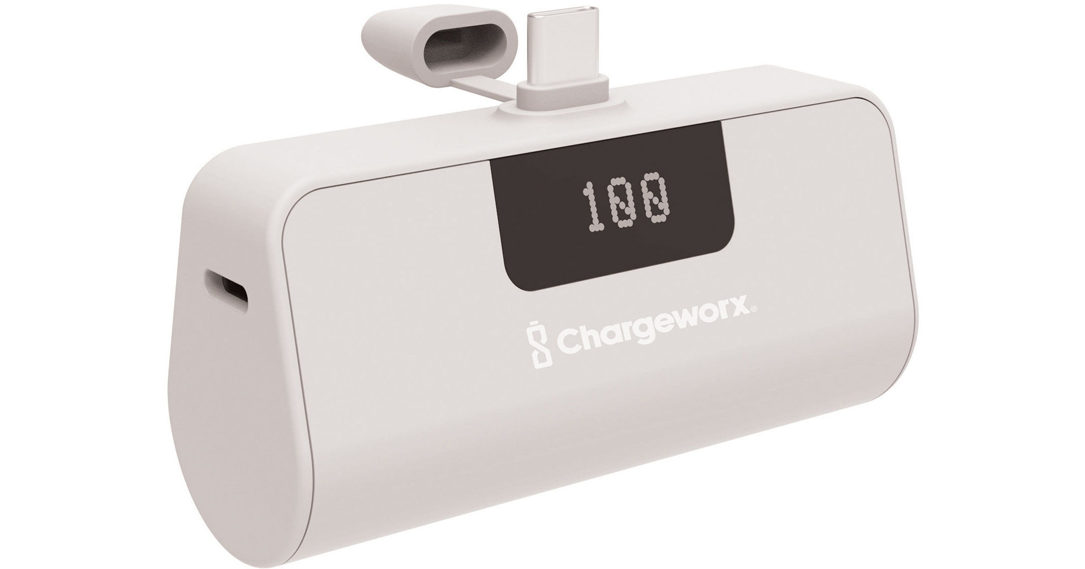ChargeWorx USB-C Mini Capsule Power Bank CHA-CX6896WH B&H Photo