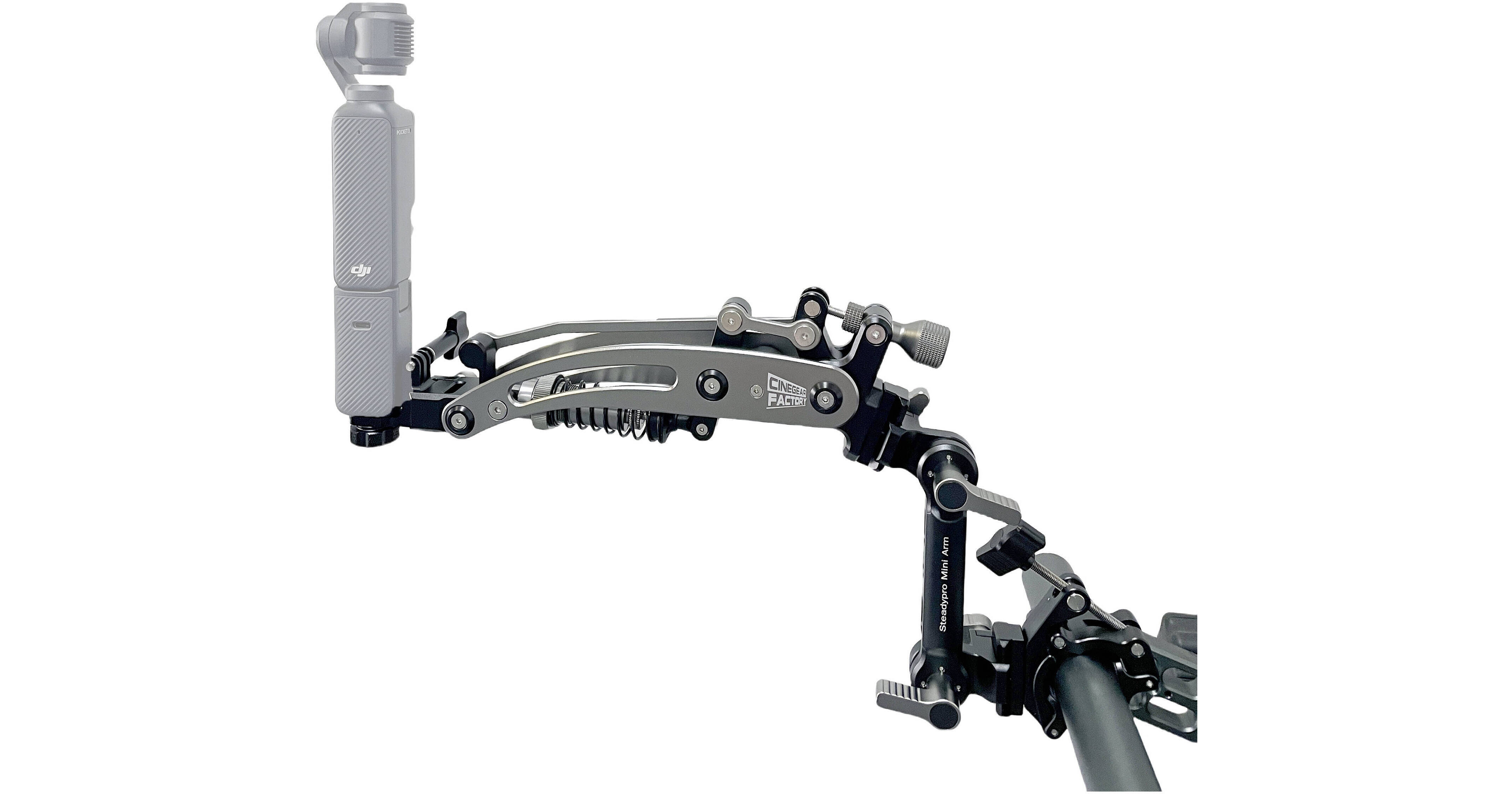 CineGearFactory Steadypro Mini Arm with Clamp Kit CGF-LA-SMA/CK
