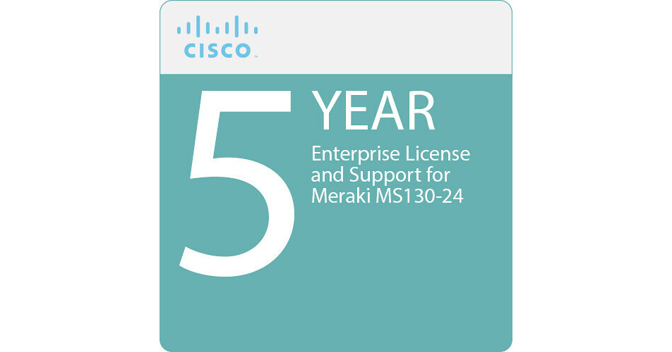 Cisco 5-Year Enterprise License and Support LIC-MS130-24-5Y B&H