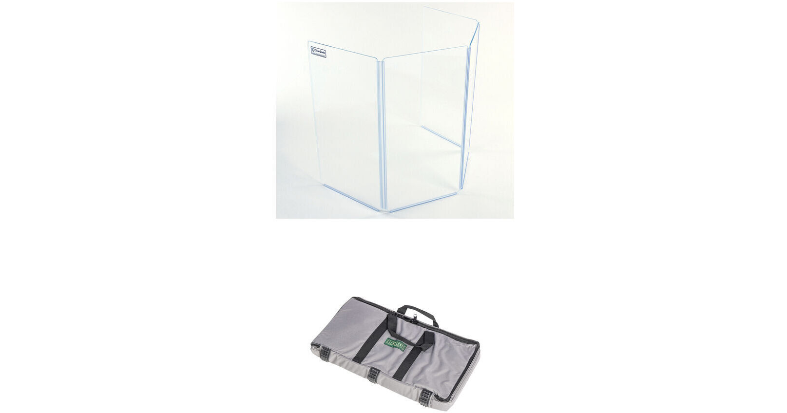 ClearSonic A2 4-Section Acrylic Amp Shield Kit with Carrying
