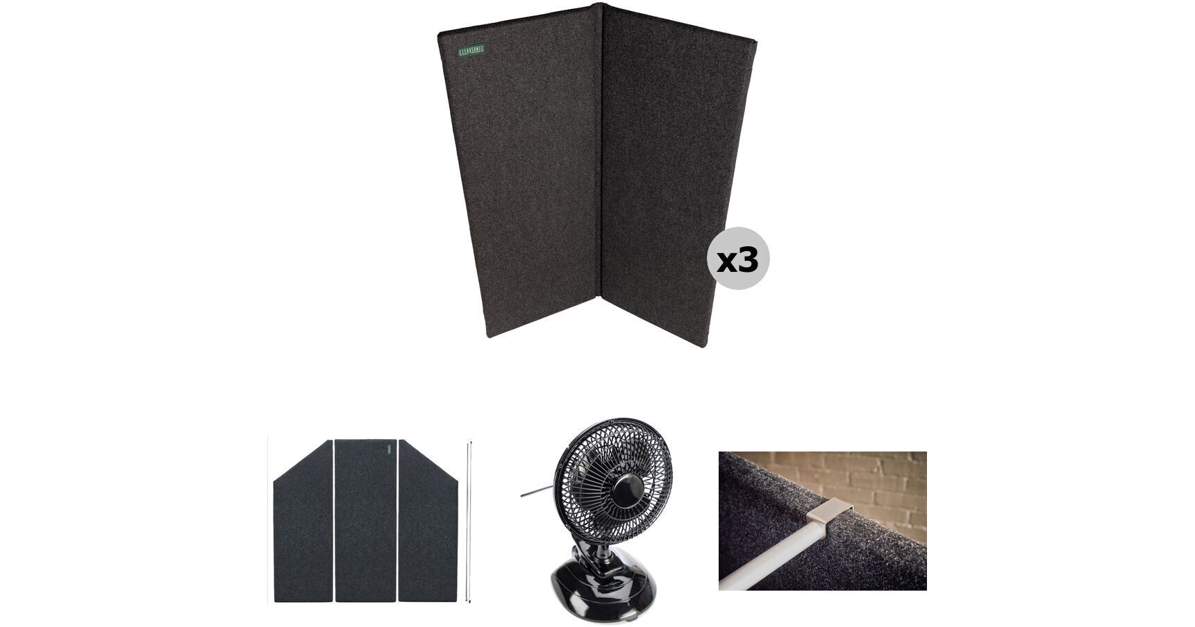 ClearSonic HPD HomePac D S2466x2 SORBER Sound-Absorption Baffle