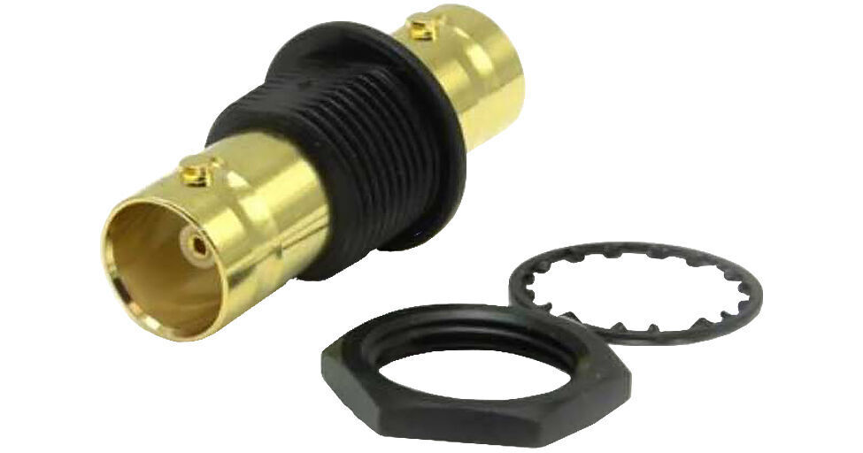 COAX Connectors BNC Korus Insulated Bulkhead 10-503-W126-BULK