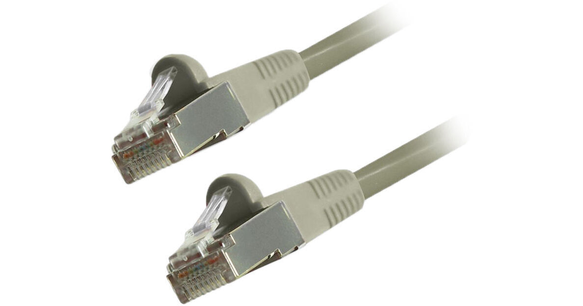 Comprehensive Cat 6 Snagless Shielded Ethernet CAT6STP-10GRY B&H