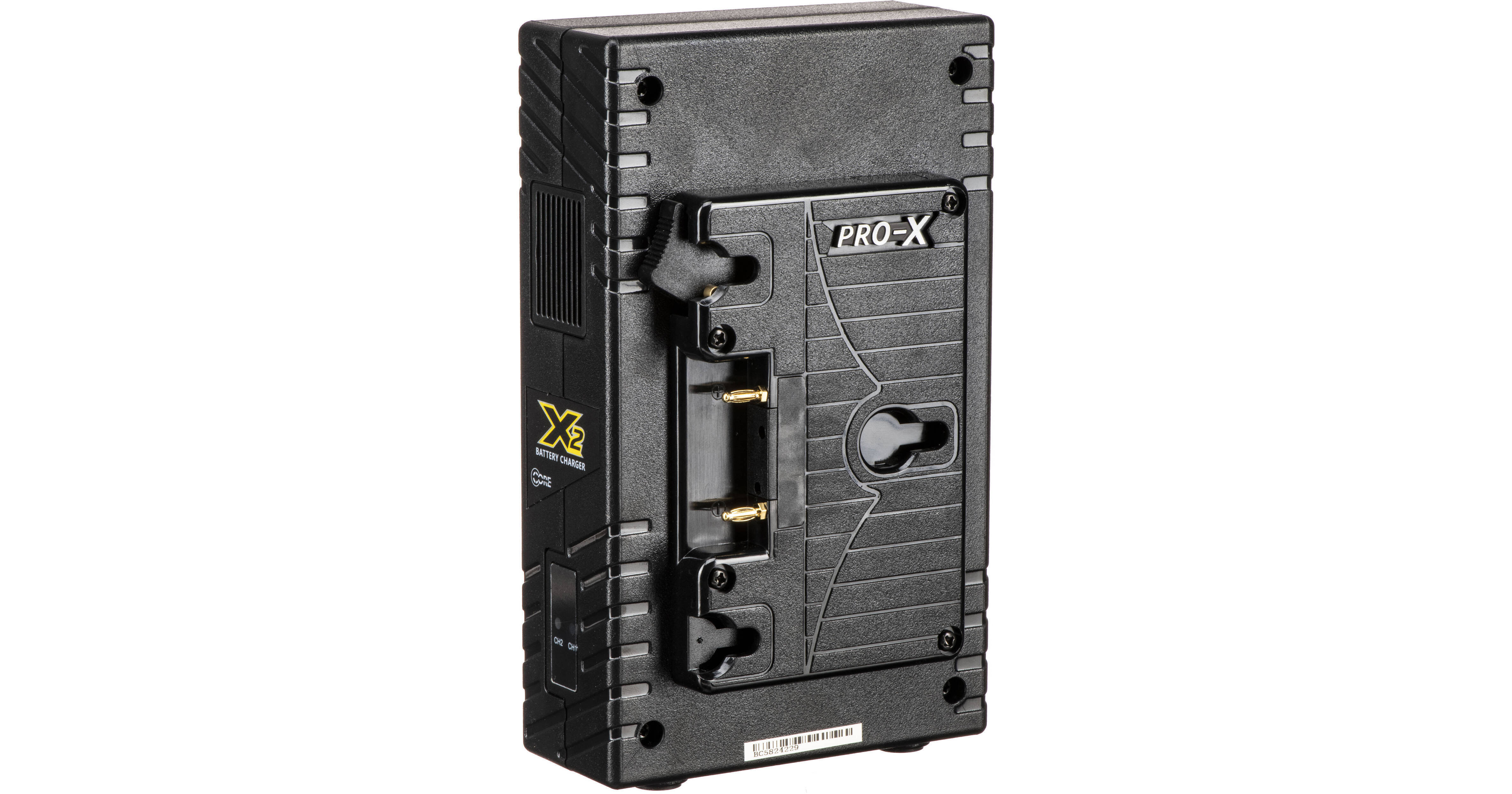 Used Core SWX X2A 2-Bay Vertical Gold Mount Battery GP-X2A