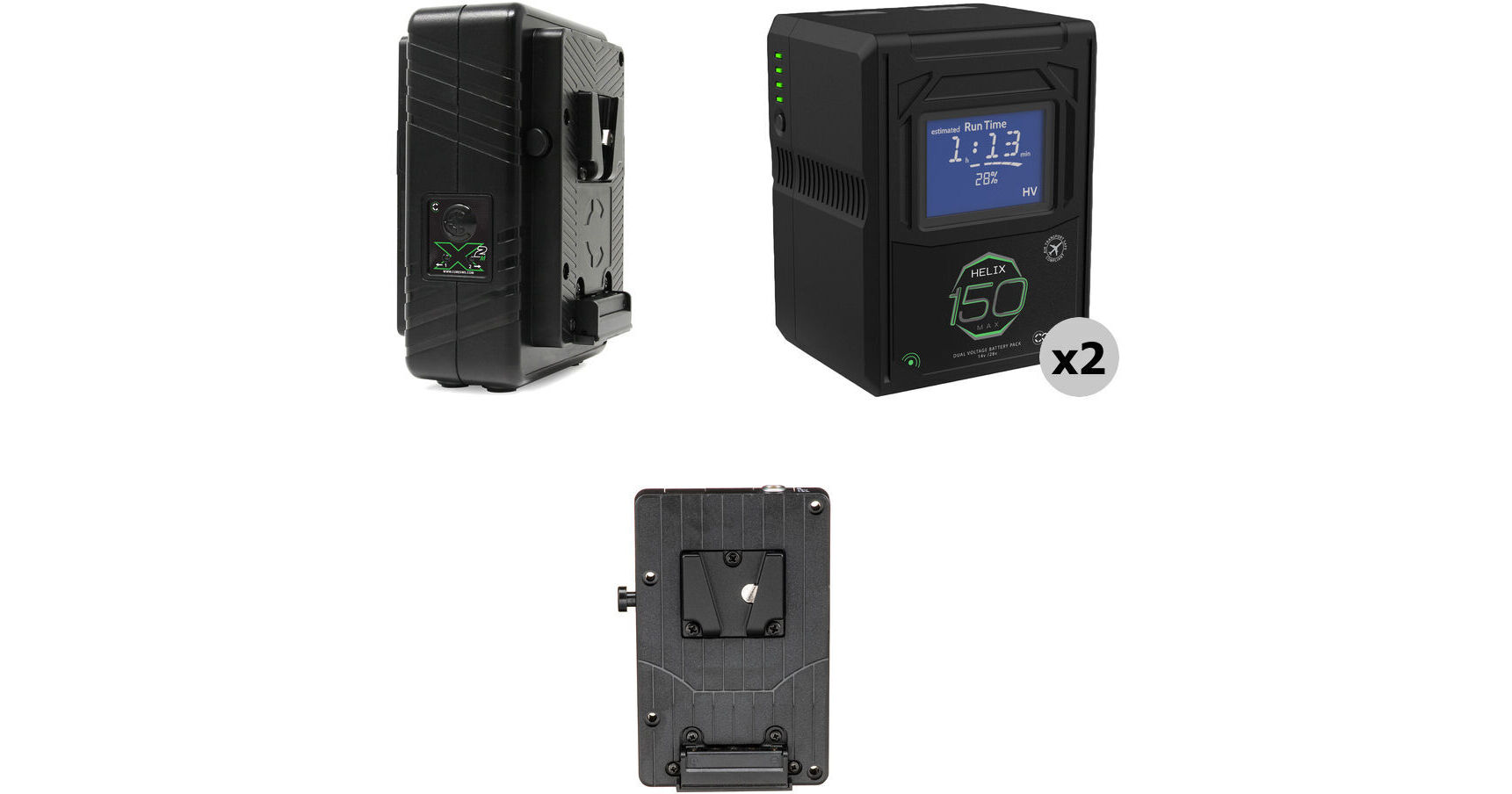 Core SWX Helix Max Kit with 2 Batteries and Dual Travel Charger
