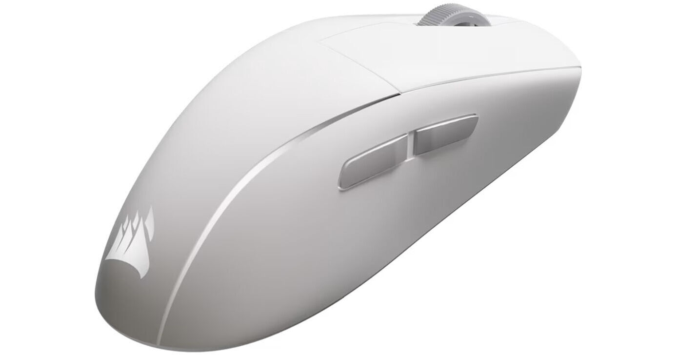 CORSAIR M75 WIRELESS Gaming Mouse (Frost White) CH-931D01F-NA