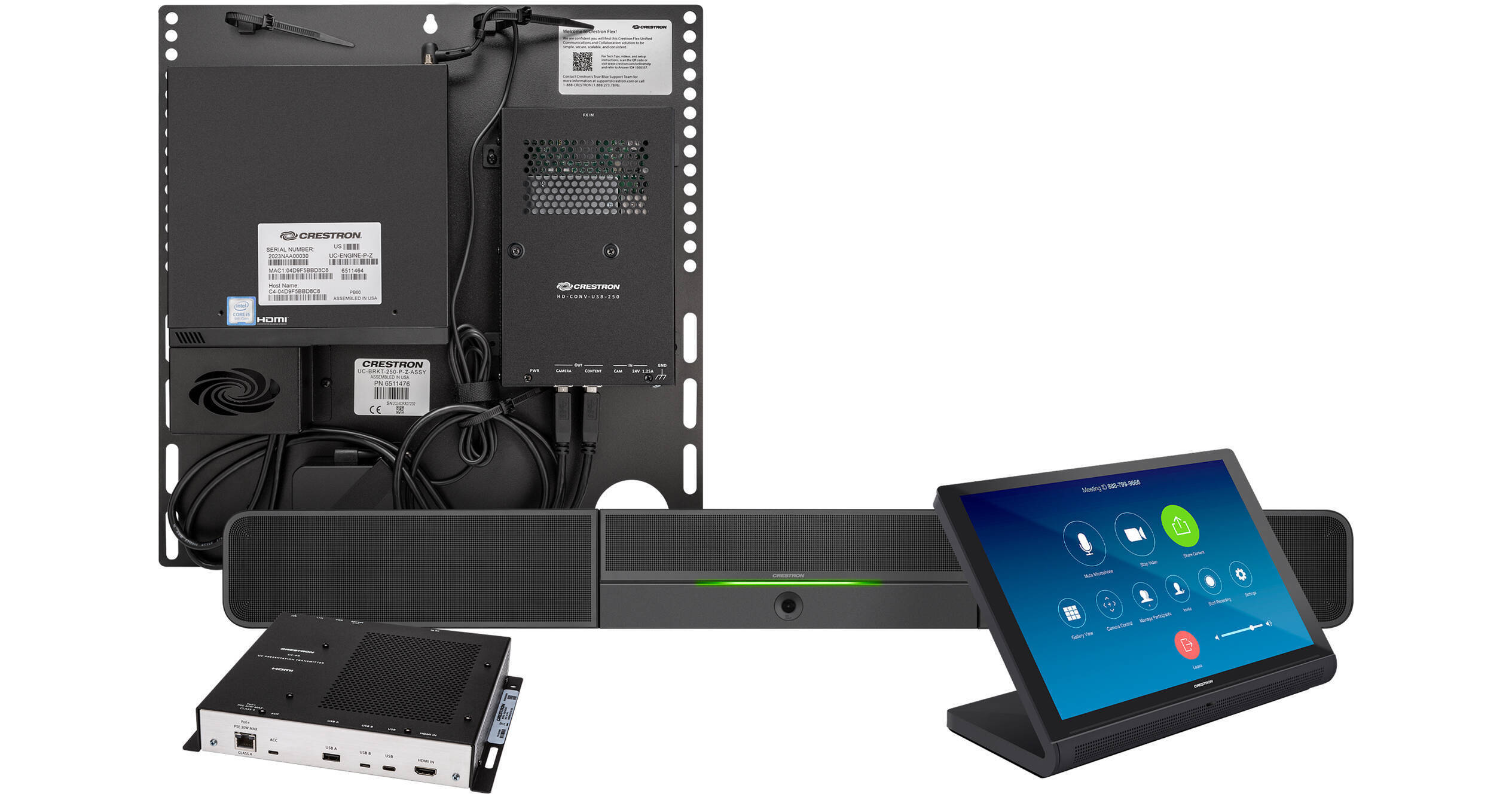 Crestron UC-BX30-Z Flex Advanced Small Room Conference UCBX30Z