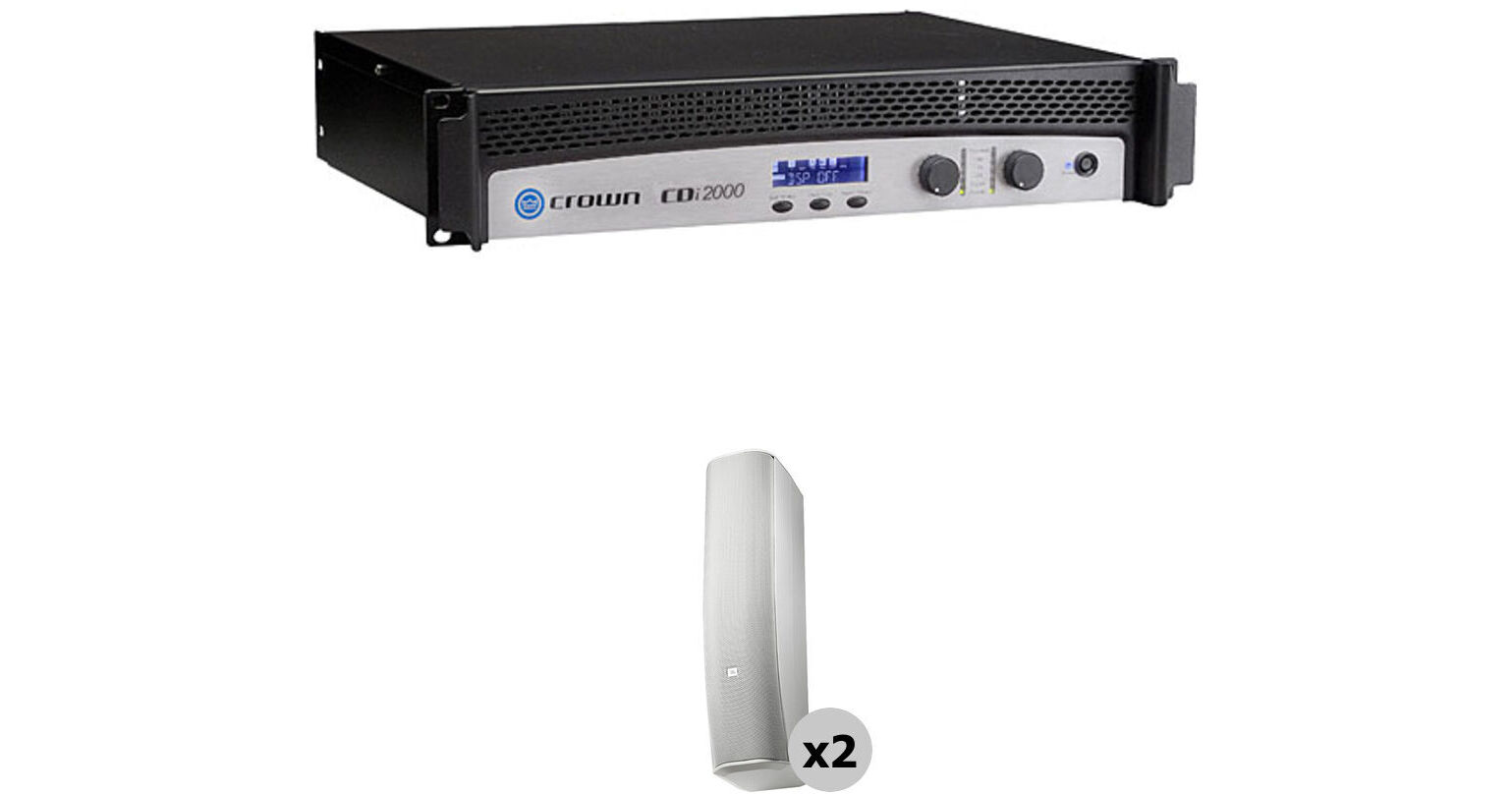 Crown Audio CDi 2000 Two-Channel Commercial Amplifier Kit with