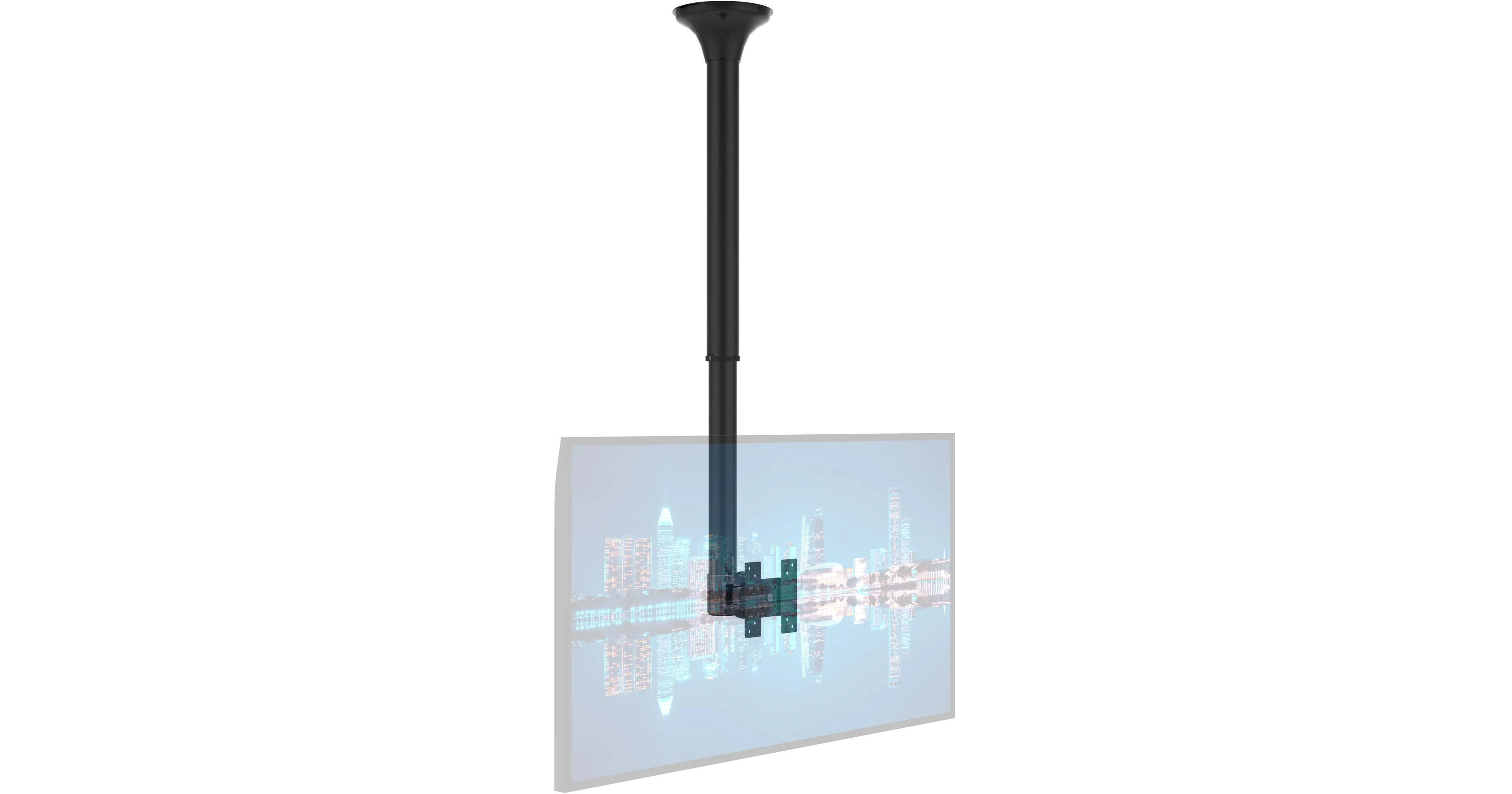 CTA Digital Height-Adjustable Display Ceiling Mount ADD-HACMMT