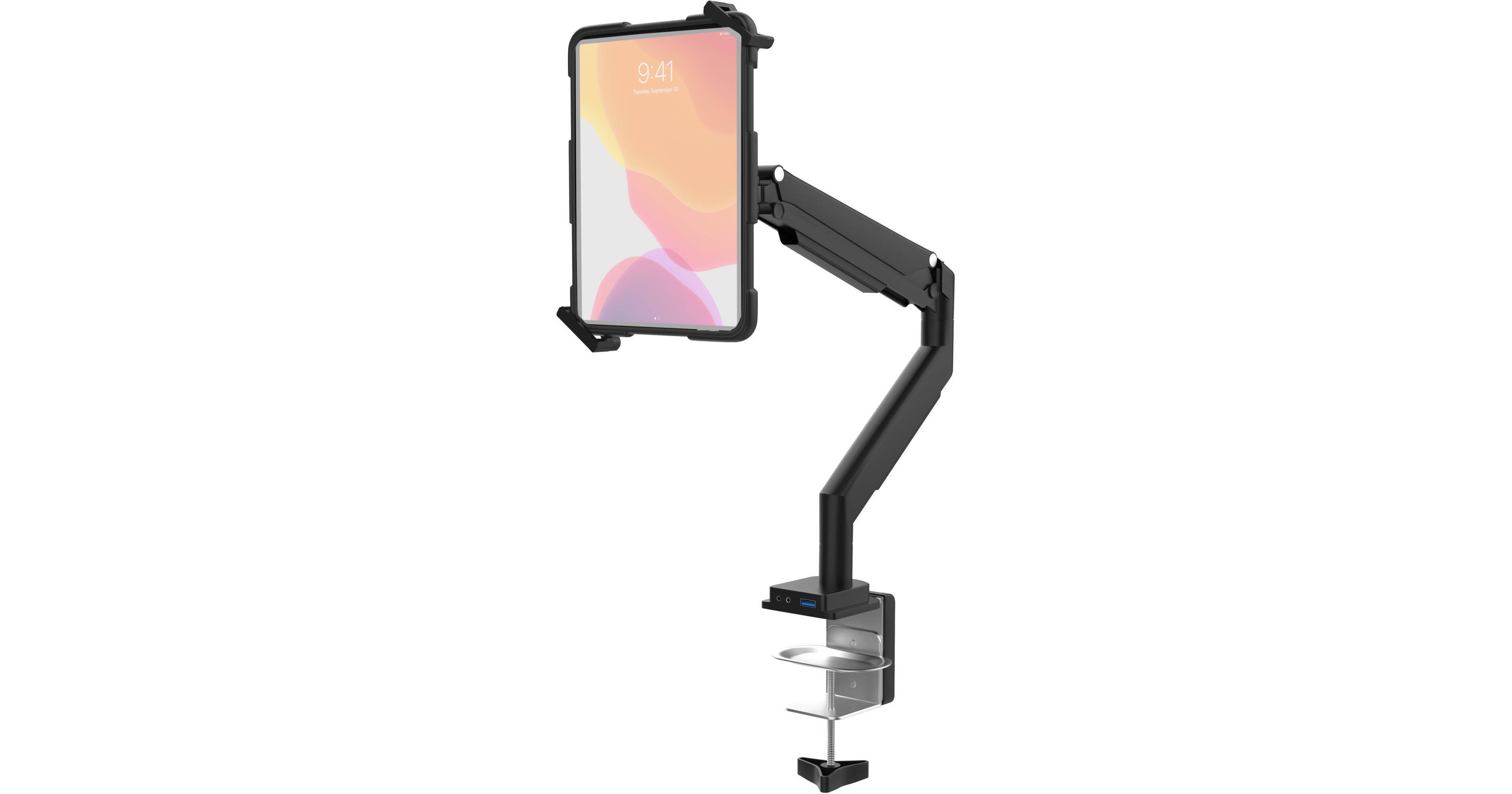 CTA Digital Security Clamp Mount with Universal PAD-LTMUH2H B&H