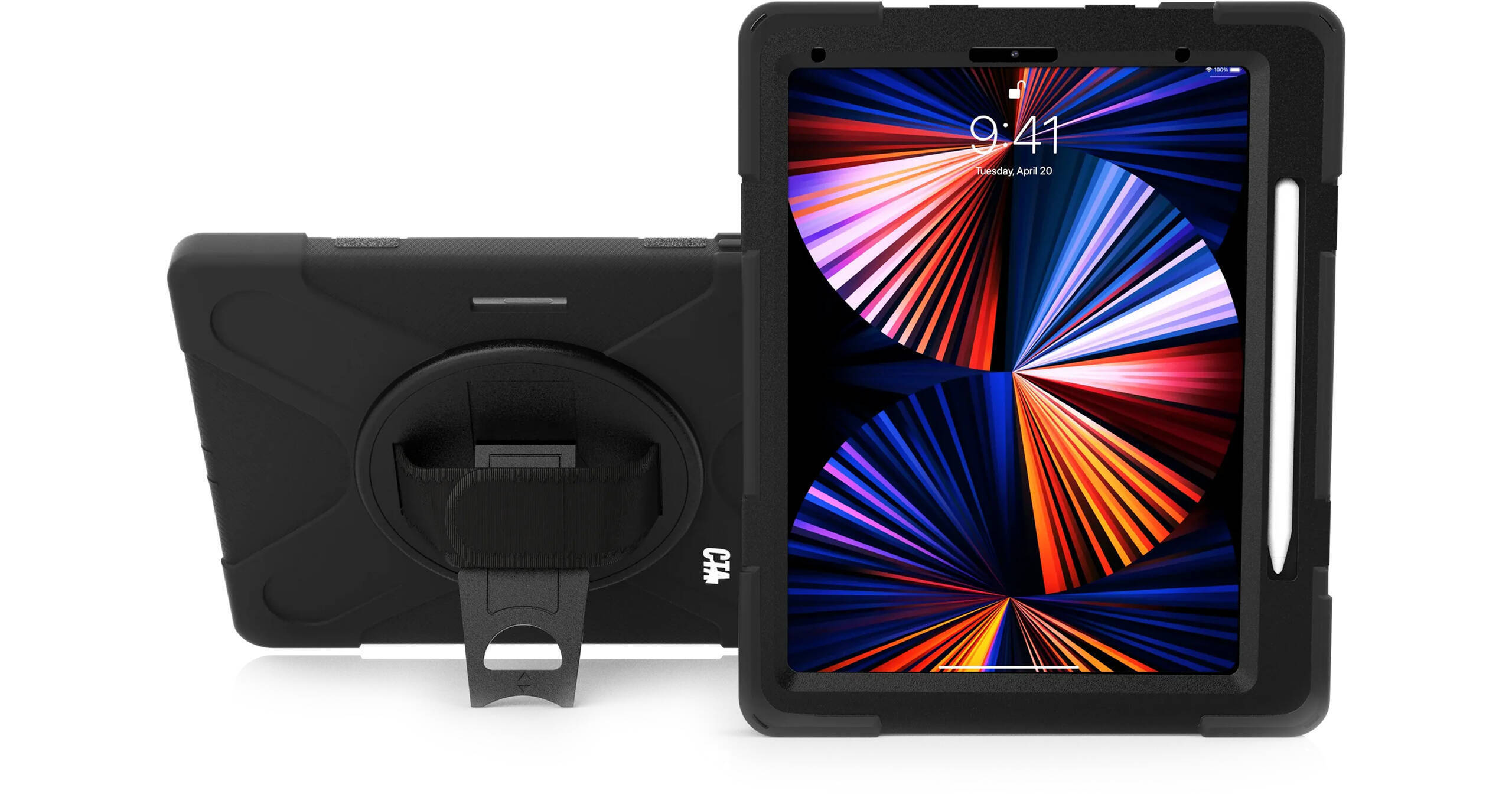 CTA Digital Protective Case with Built-In Kick Stand