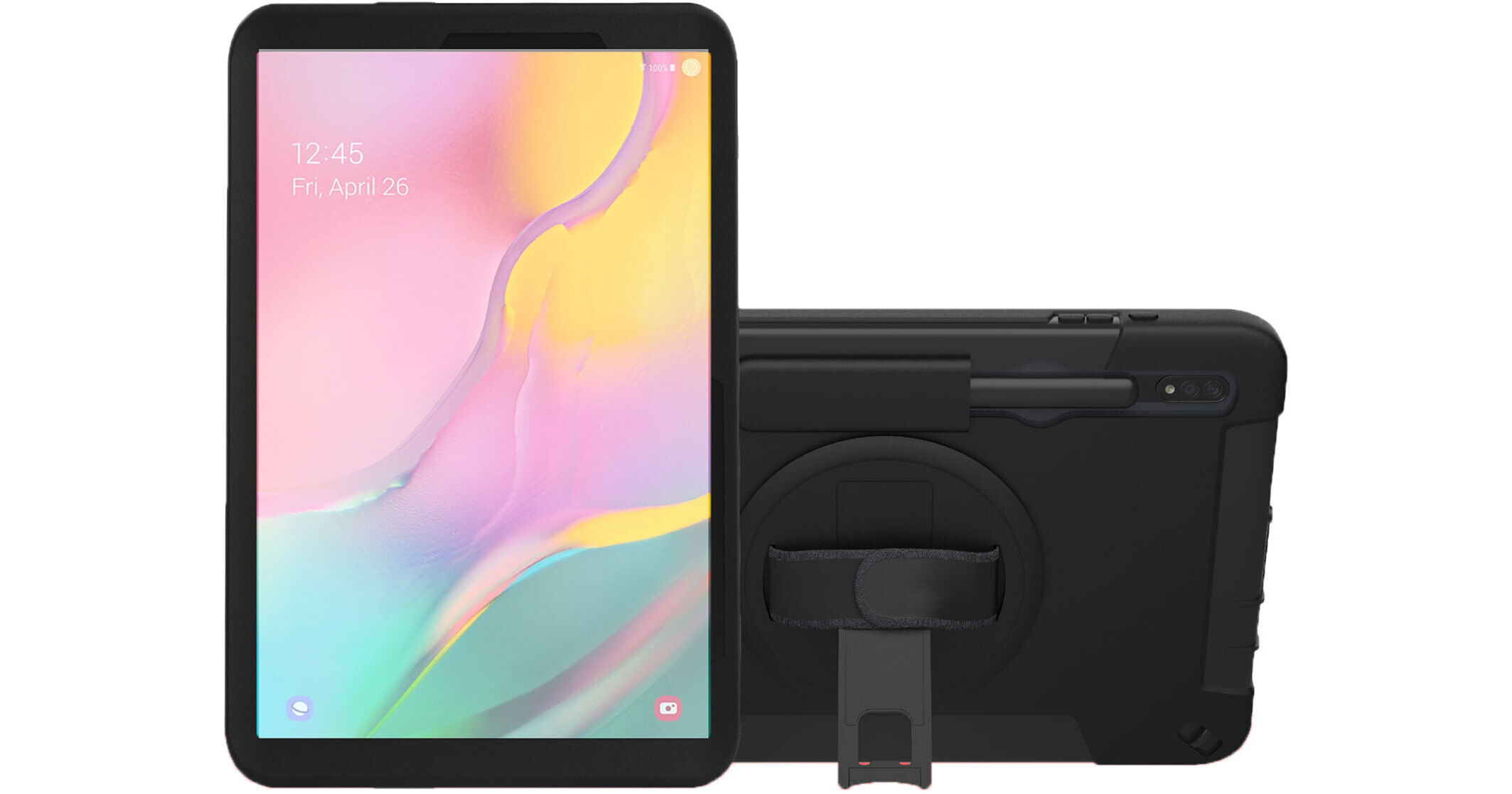 CTA Digital Protective Case with Rotating Handgrip and