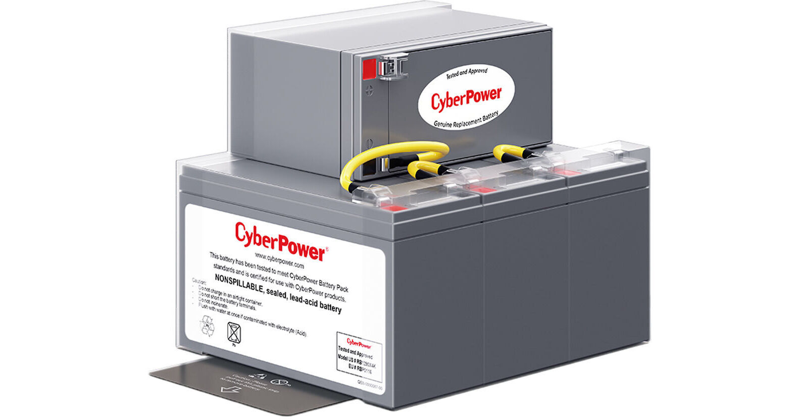 CyberPower RB1290X4K UPS Battery Cartridges RB1290X4K B&H Photo