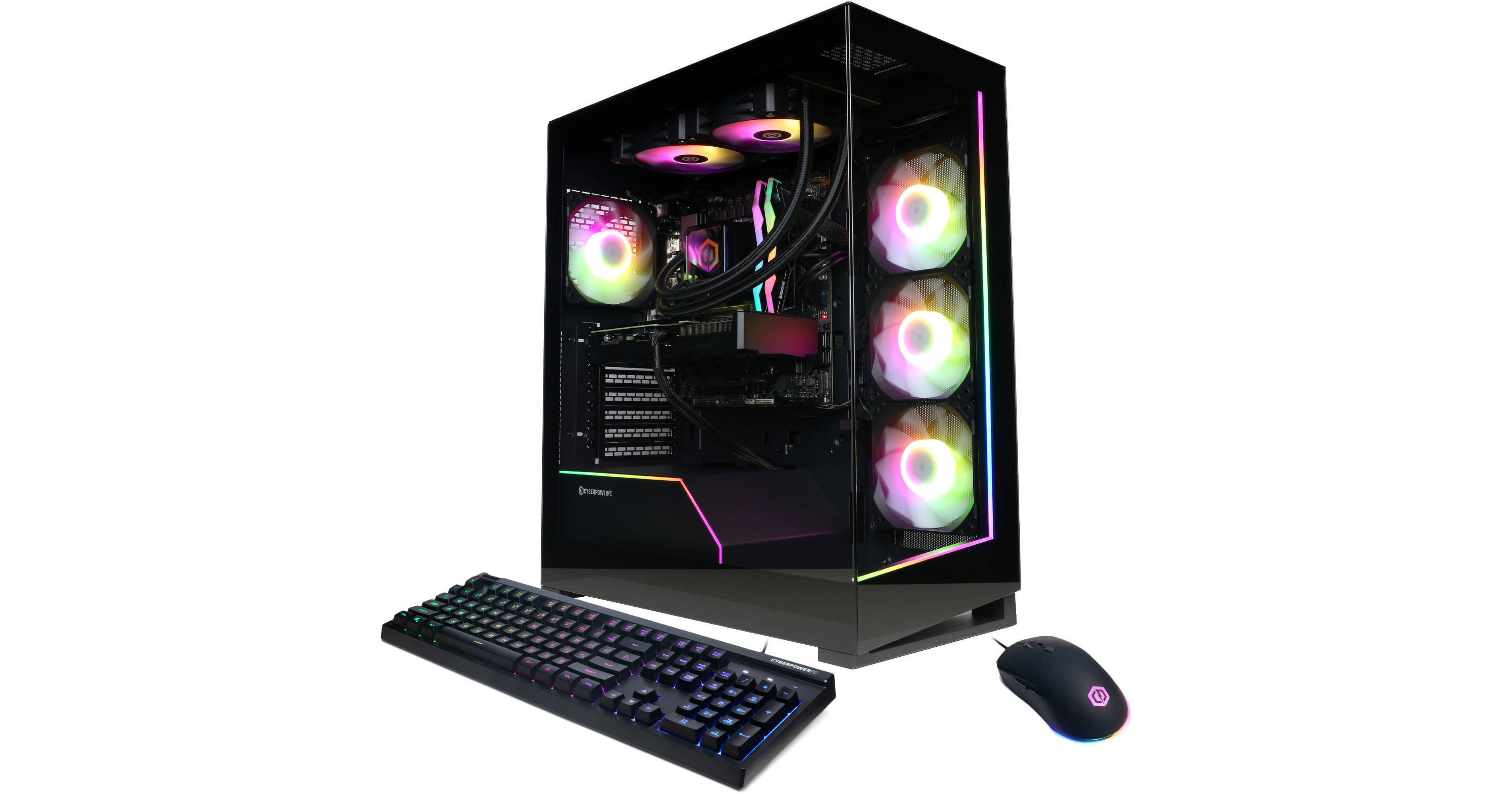 CyberPowerPC Gamer Supreme Liquid Cool Desktop SLC8960CPGV17 B&H