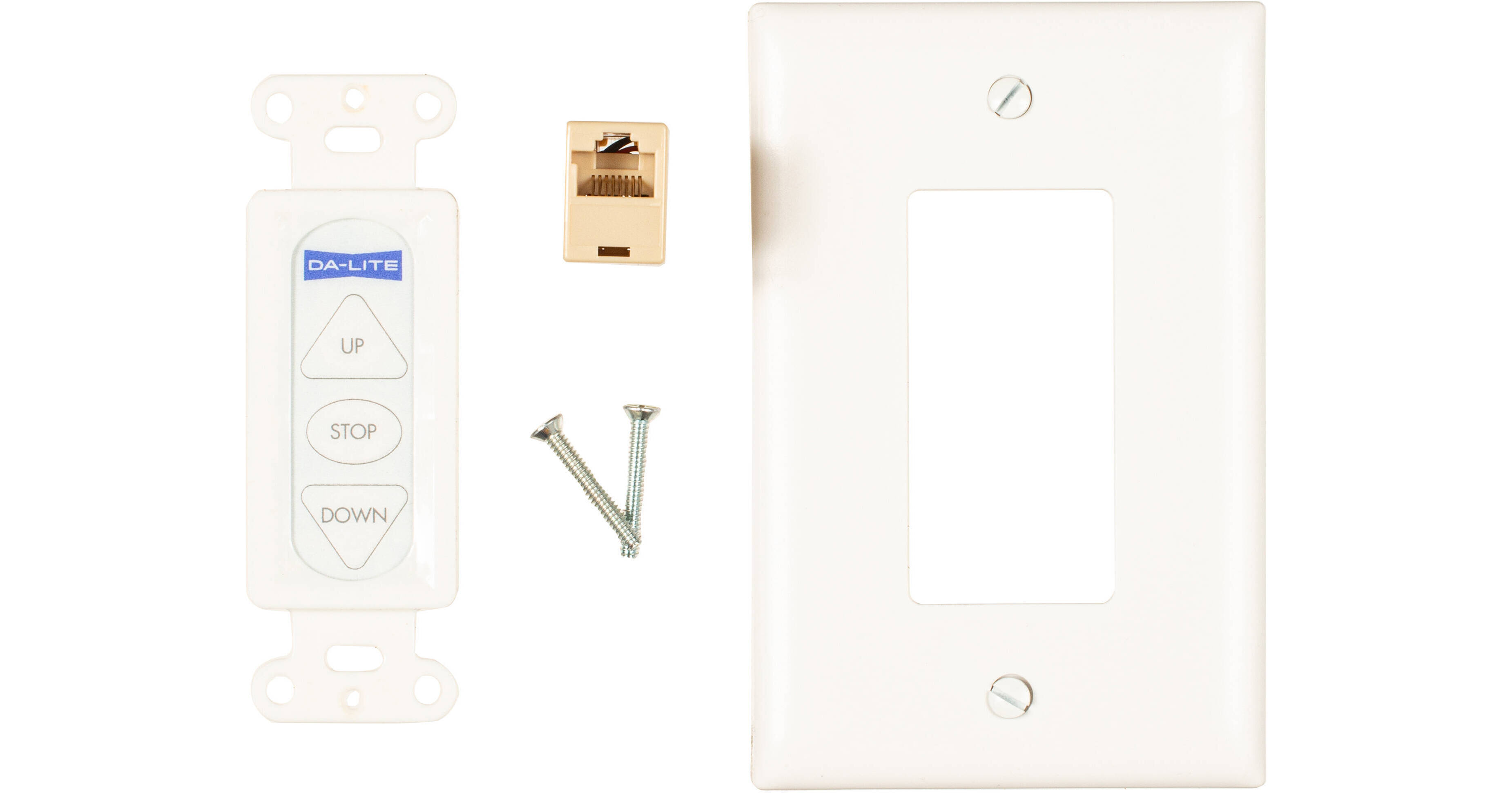 Da-Lite Legacy Smart Low-Voltage Wall Switch (1 Gang) DL17579