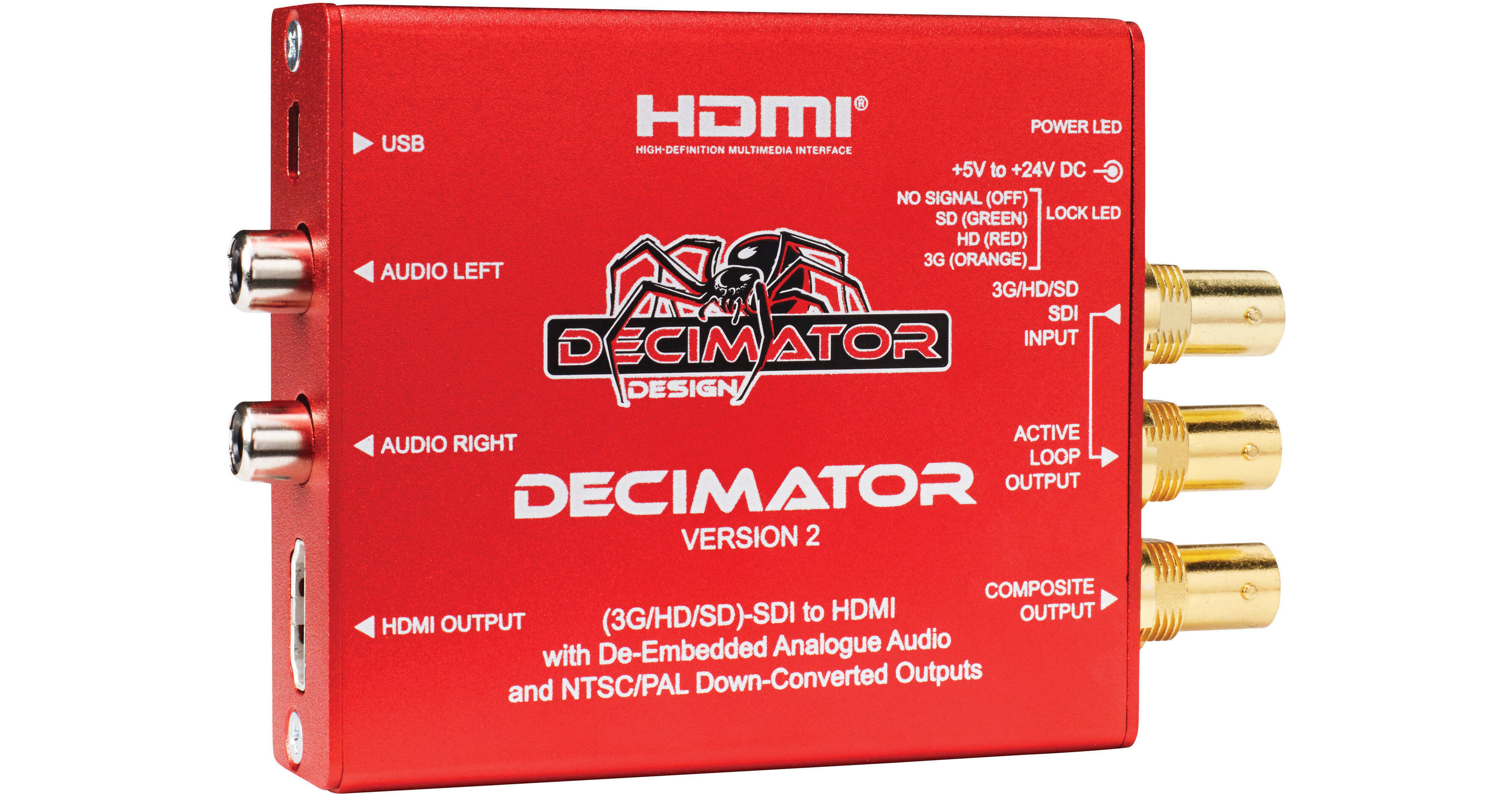Used DECIMATOR DECIMATOR 2 3G/HD/SD-SDI to HDMI DD-DEC-2 B&H