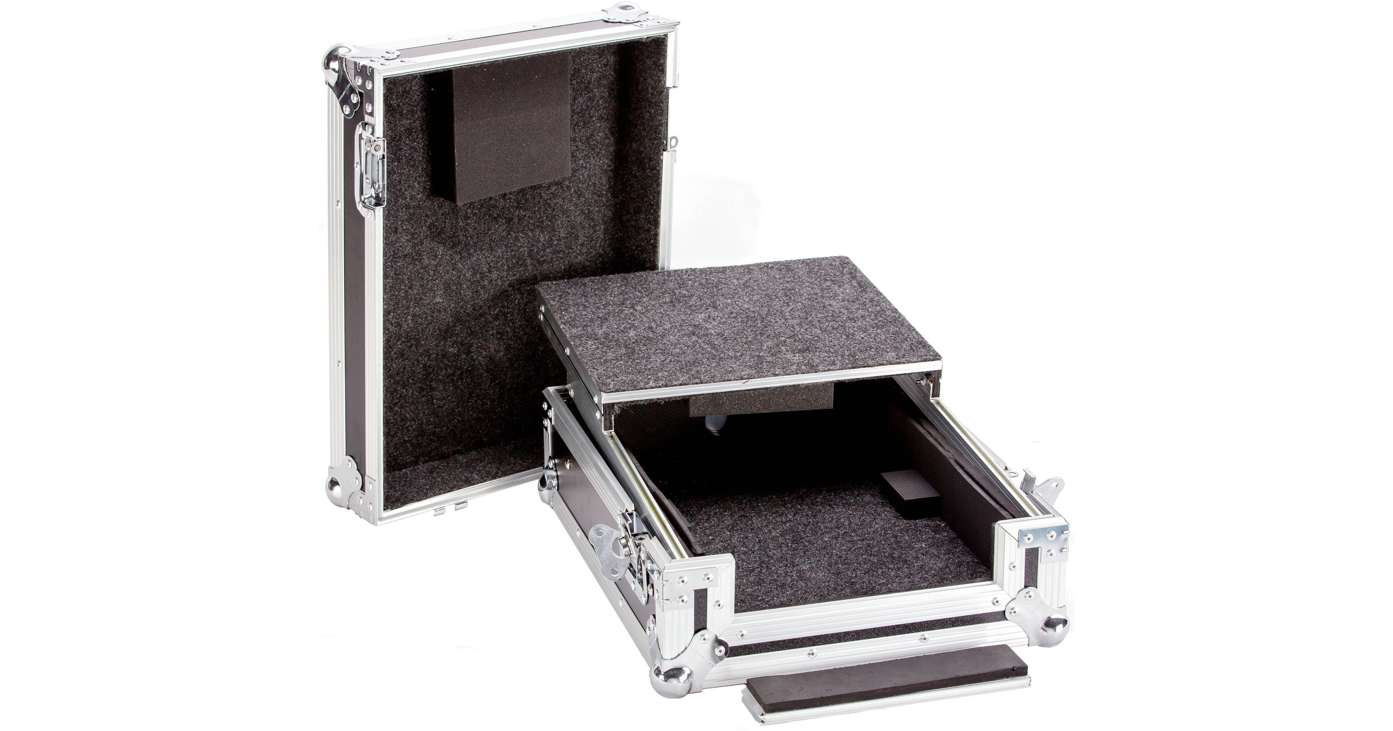 DeeJay LED 12" DJ Mixer Case with Laptop Shelf TBH12MIXLT B&H