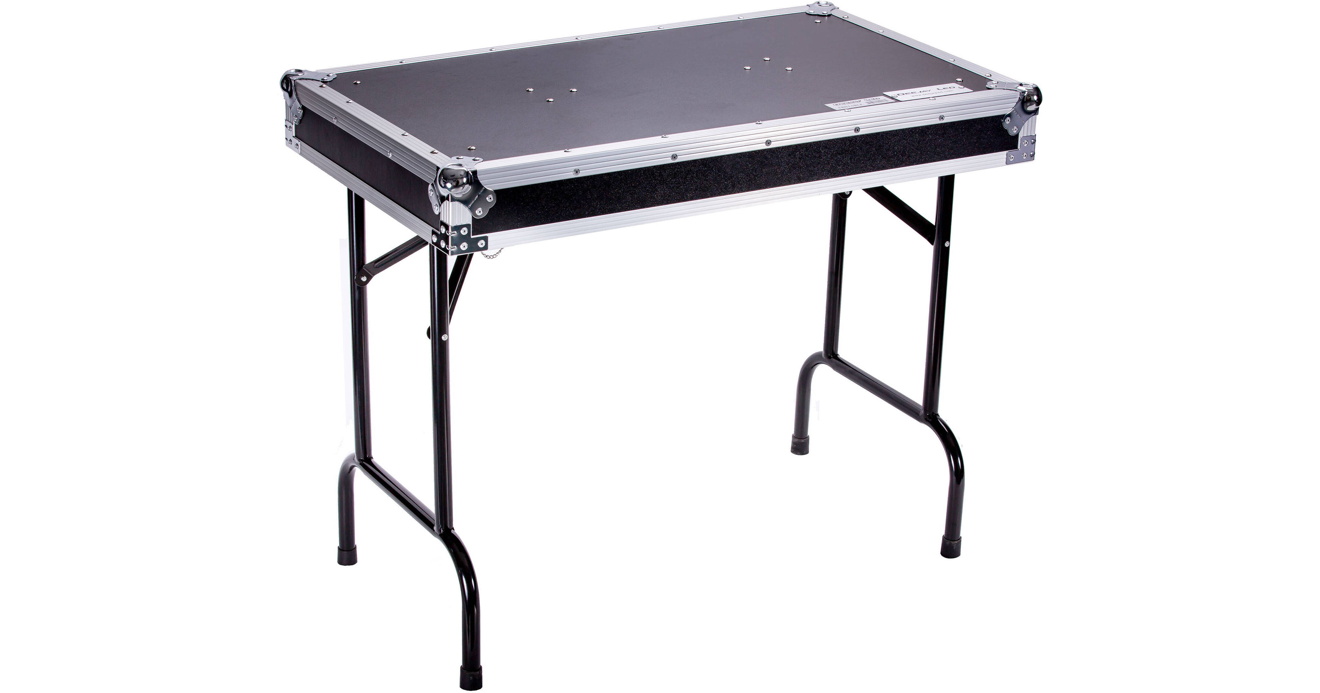 DeeJay LED Universal Foldout DJ Table with Locking Pins TBHTABLE
